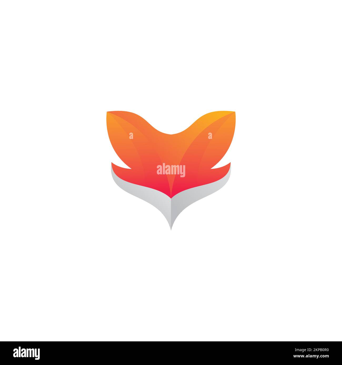 Fox Logo Abstract. Simple Fox Design. Illustration Fox Stock Vector ...