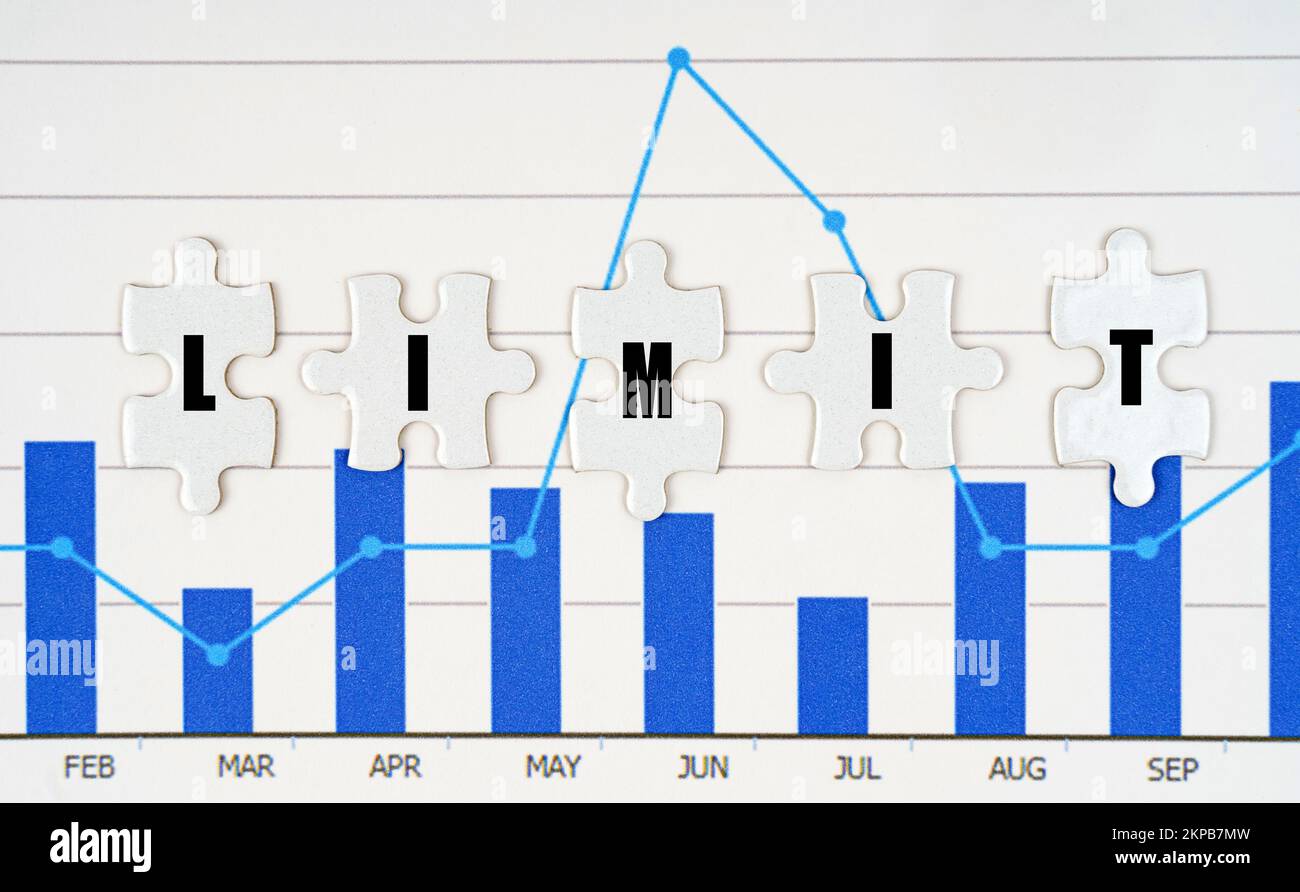 Business and finance concept. On the document with financial charts ...