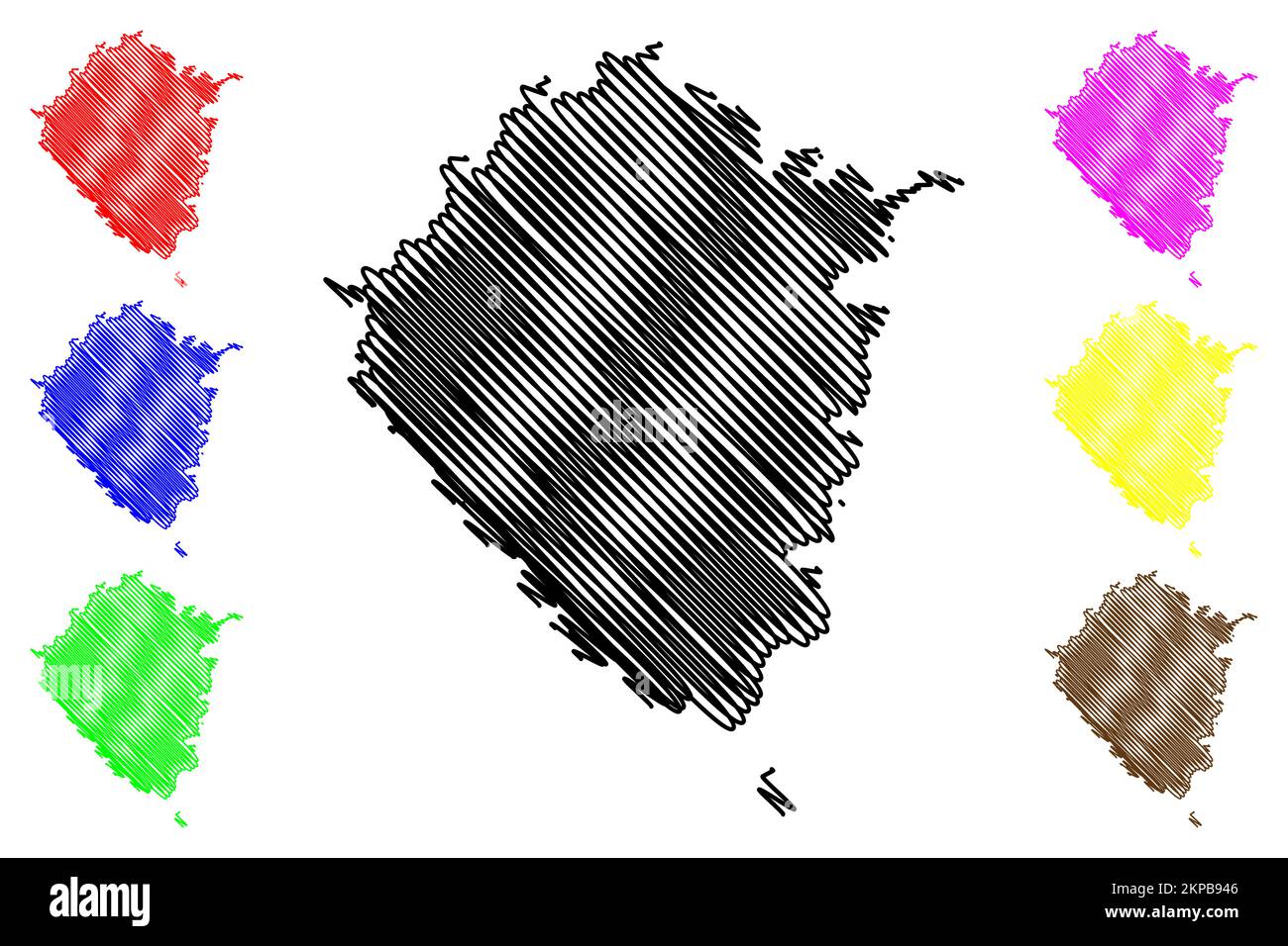 Ua Pou island (France, French Republic, Pacific Ocean, Marquesas ...