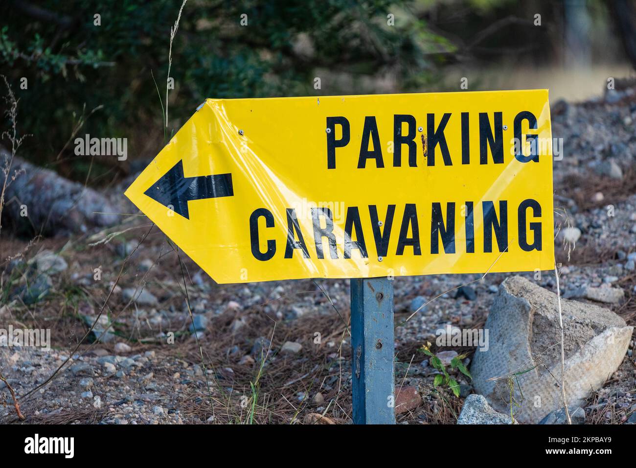 Black caravan sign hi-res stock photography and images - Alamy