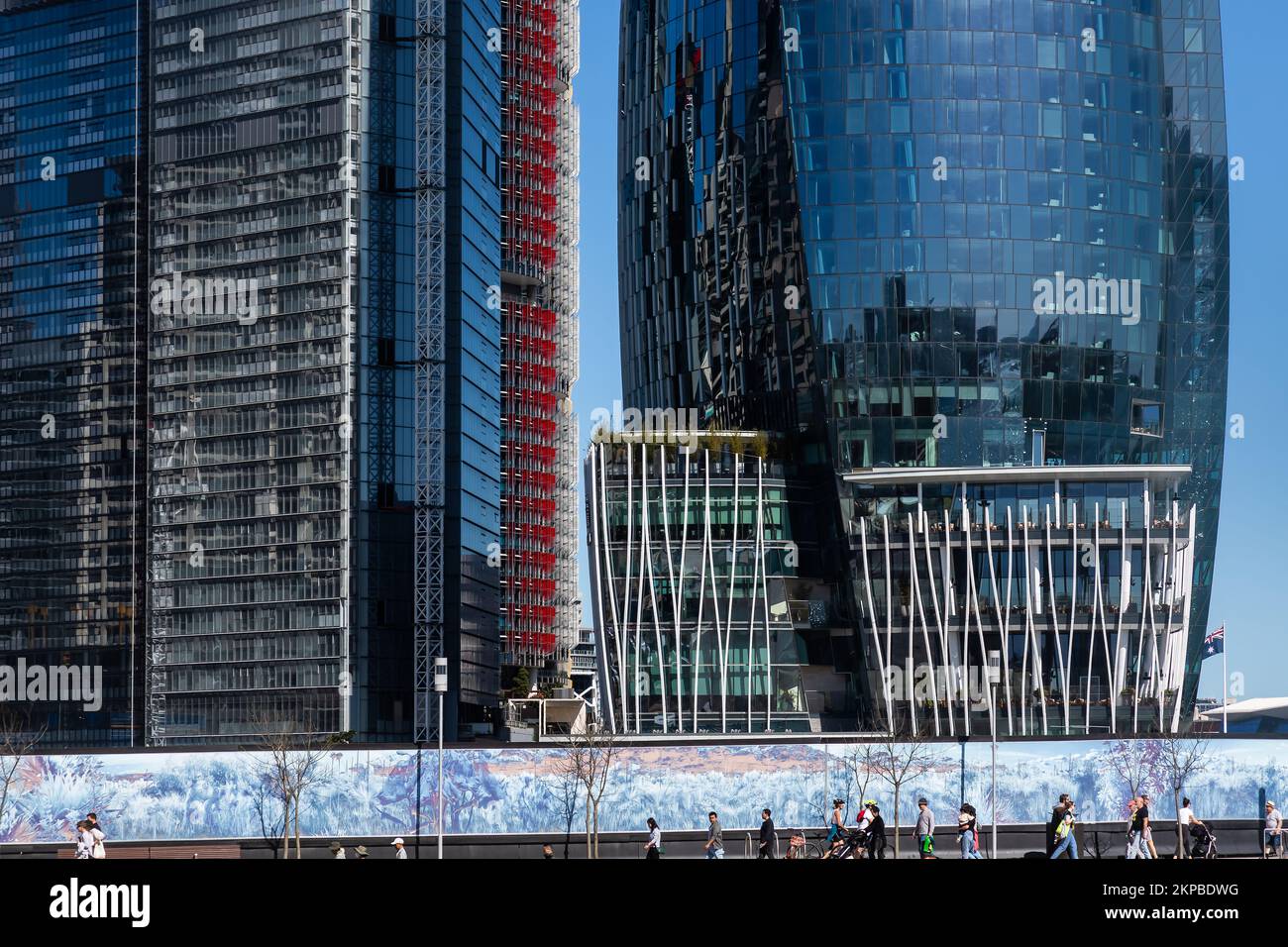 Sydney, Australia, 11th October, 2022. General views of the Barangaroo ...