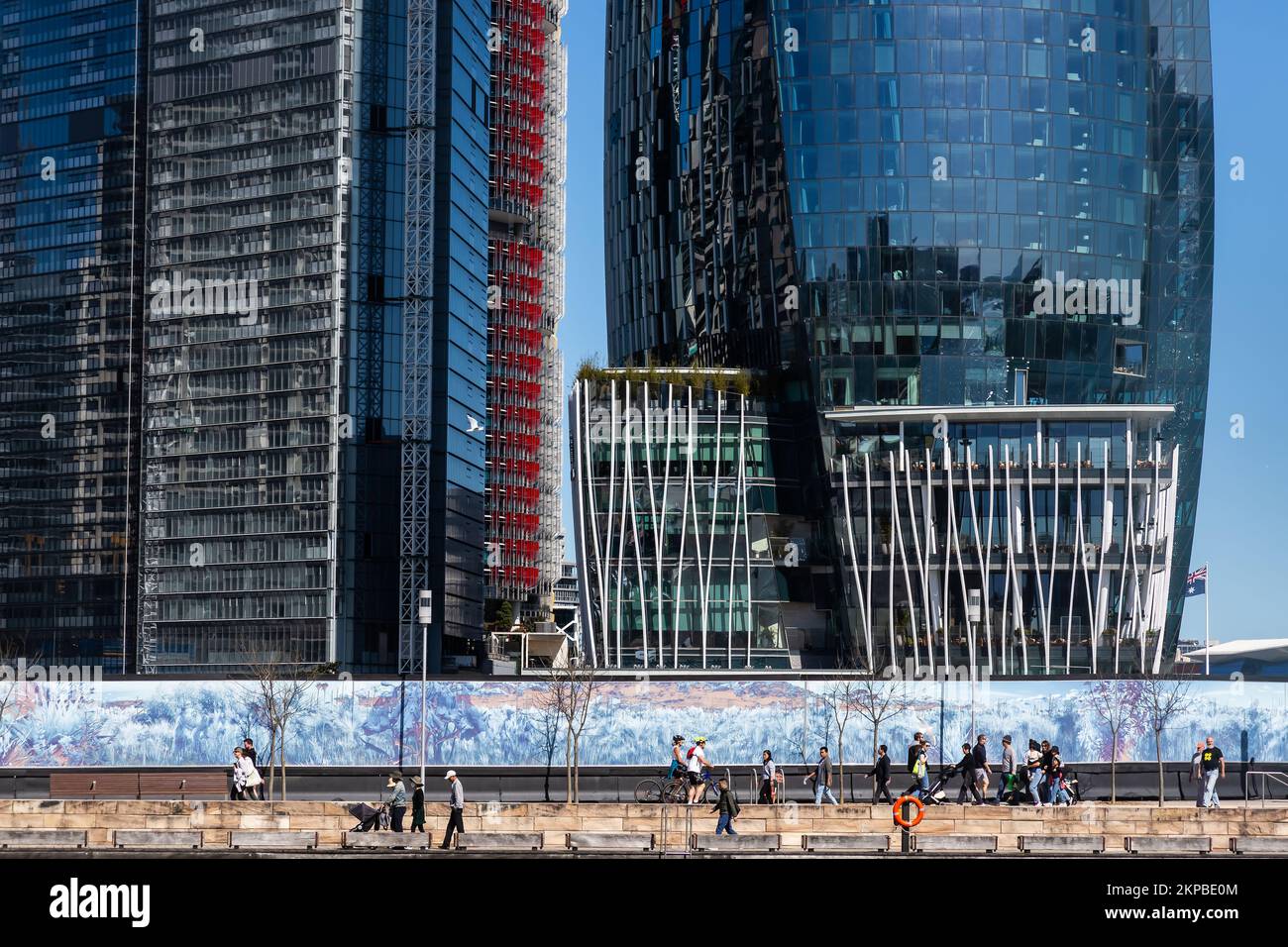 Sydney, Australia, 11th October, 2022. General views of the Barangaroo ...