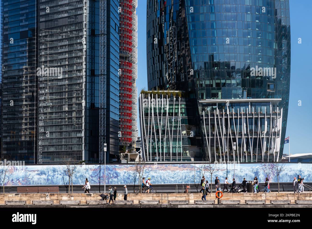 Sydney, Australia, 11th October, 2022. General views of the Barangaroo ...