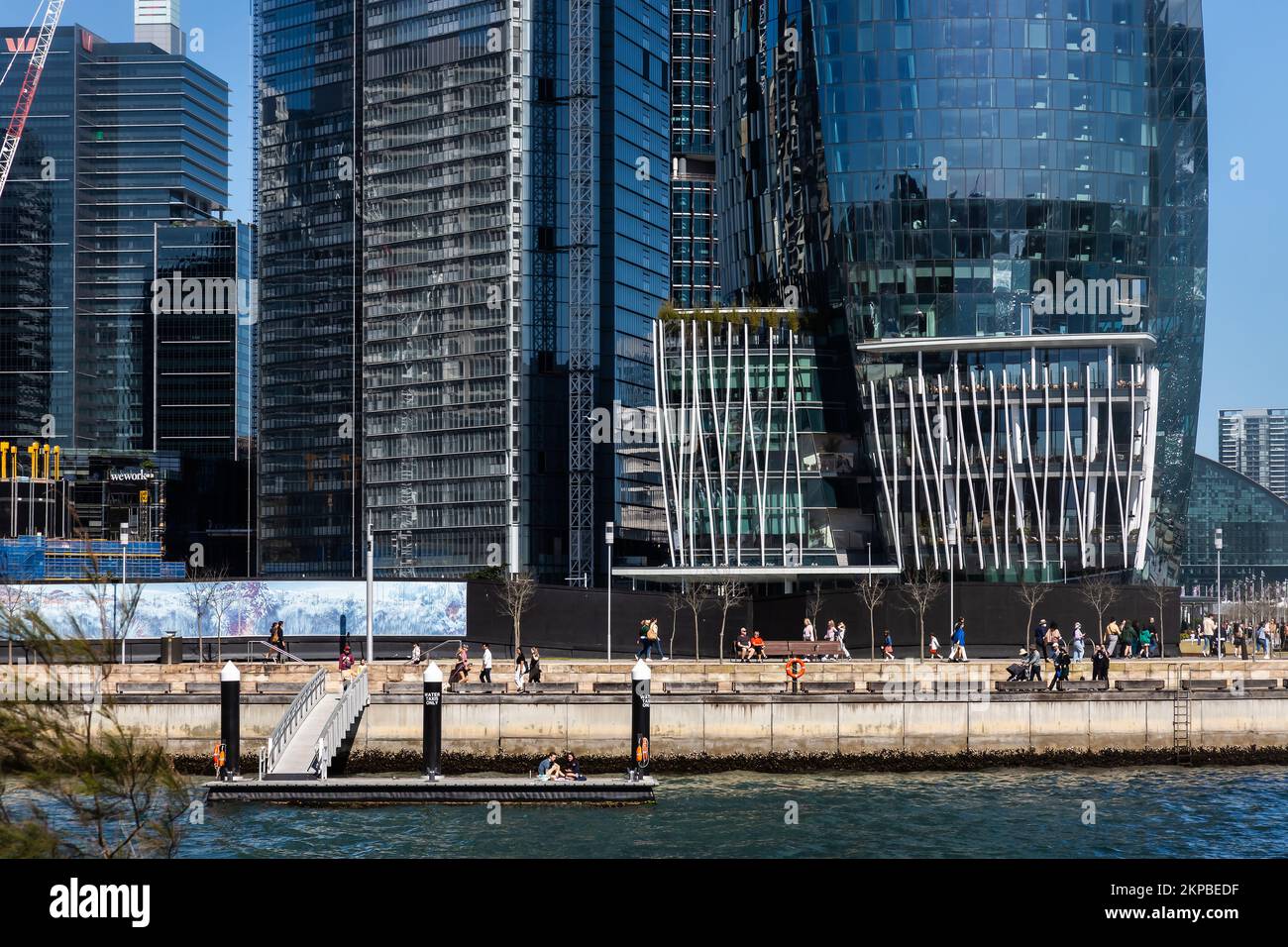 Sydney, Australia, 11th October, 2022. General views of the Barangaroo ...