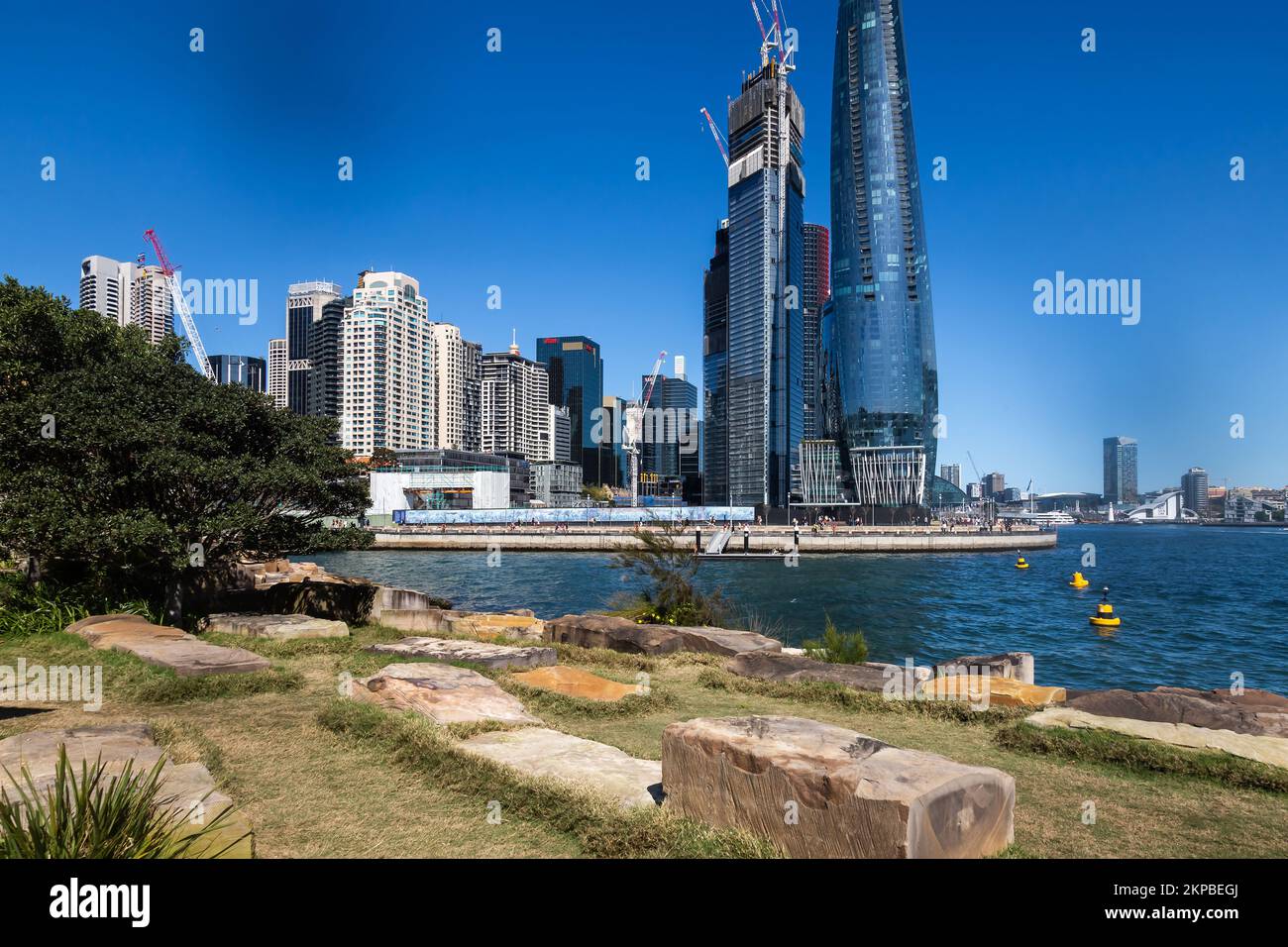 Sydney, Australia, 11th October, 2022. General views of the Barangaroo ...