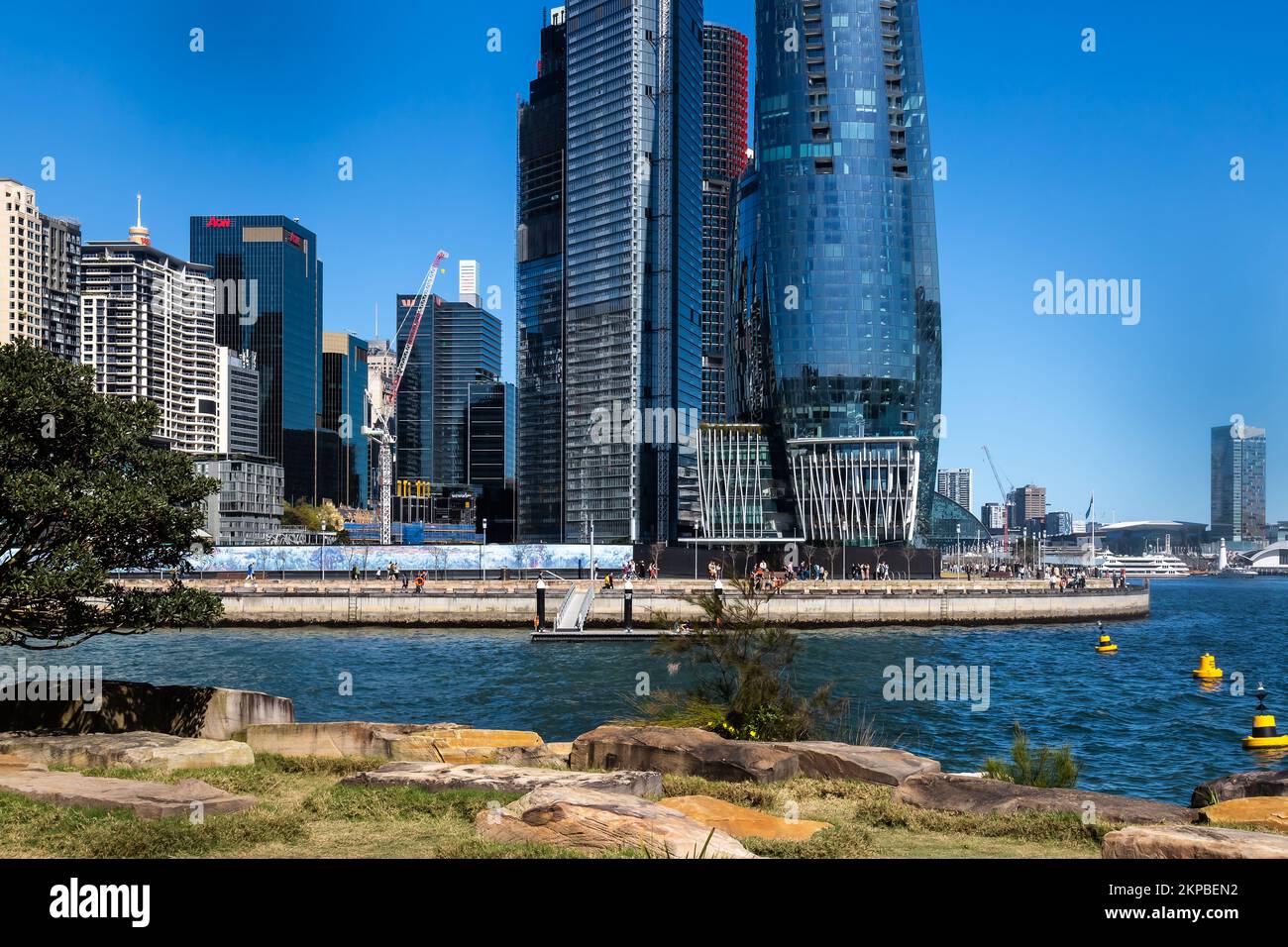 Sydney, Australia, 11th October, 2022. General views of the Barangaroo ...