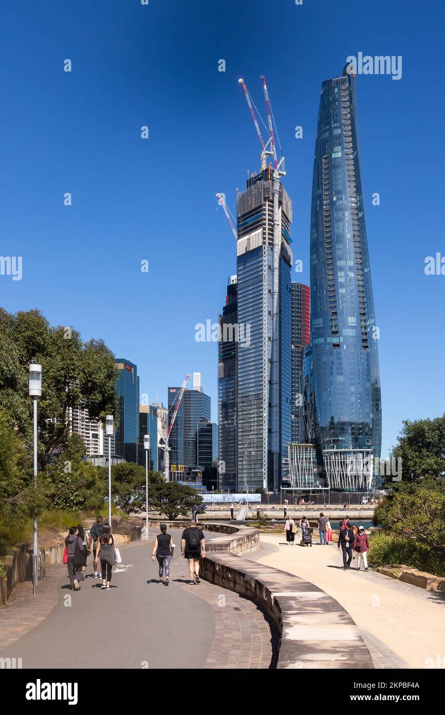 Sydney, Australia, 11th October, 2022. General views of the Barangaroo ...