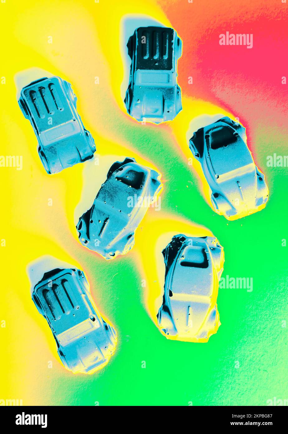 Colorful racing cars on display hi-res stock photography and images - Alamy