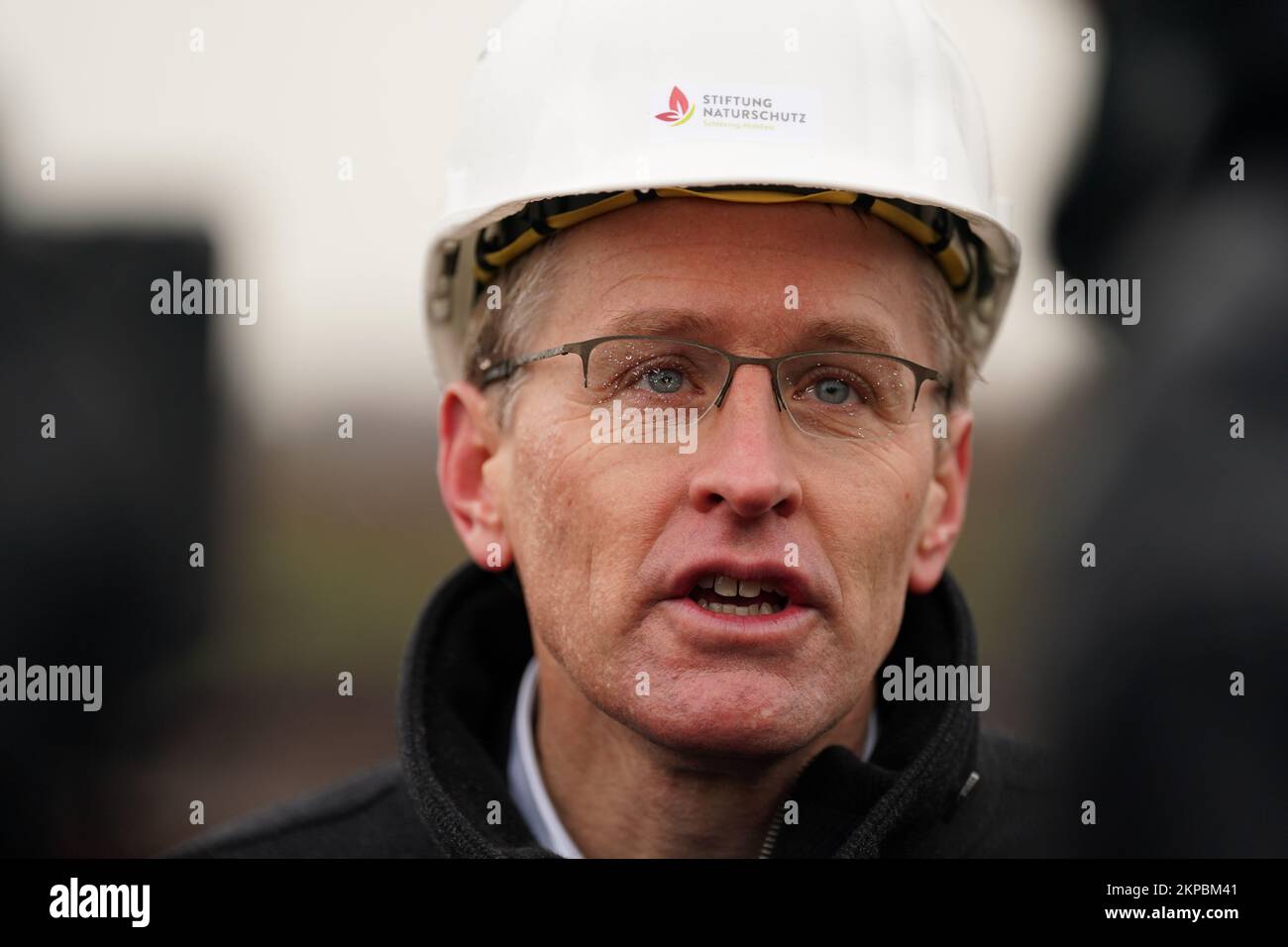 Nutteln, Germany. 28th Nov, 2022. Daniel Günther (CDU), Minister ...