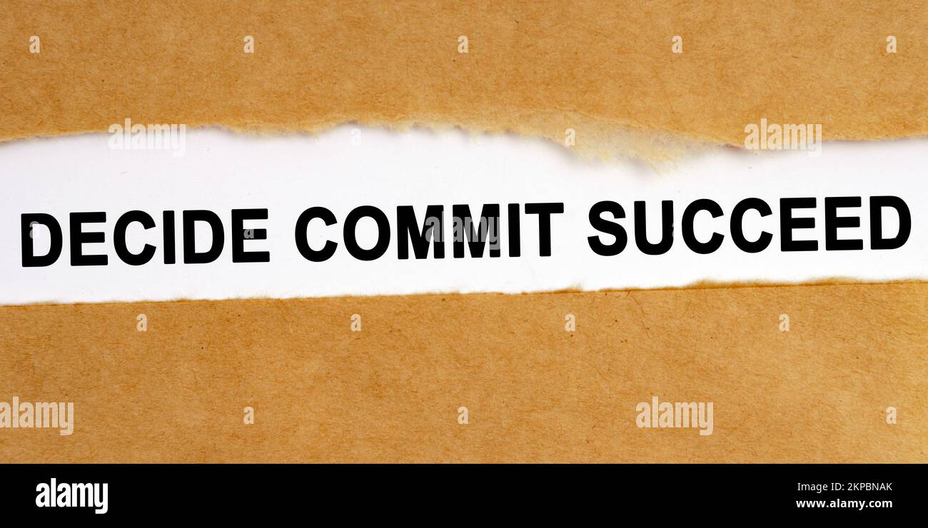 Education concept. There is a gap in the middle of the craft paper ...