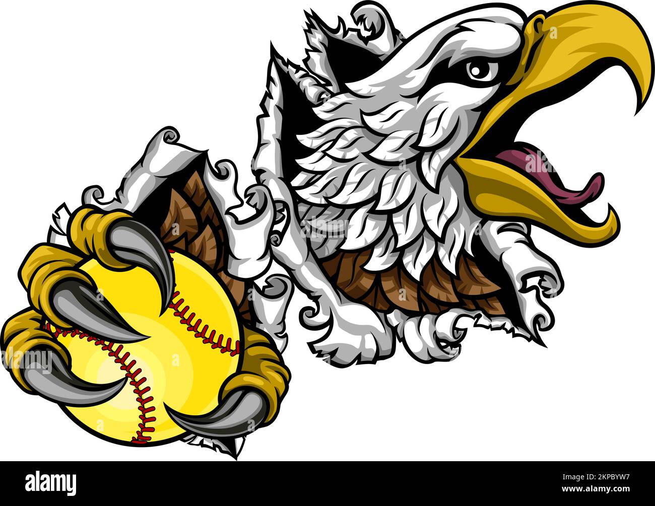 Eagle rip logo hi-res stock photography and images - Alamy