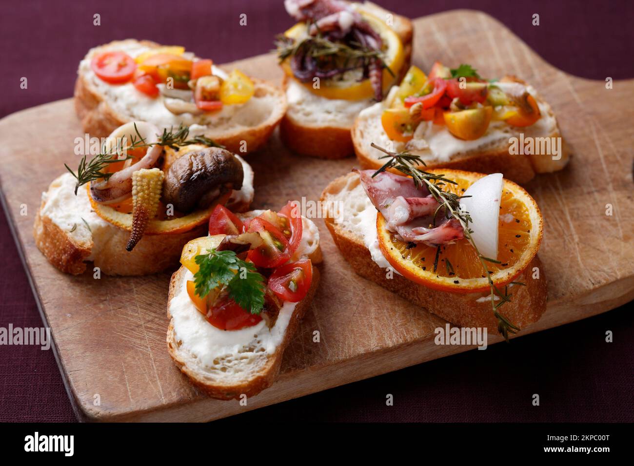 Canape citrus hi-res stock photography and images - Alamy
