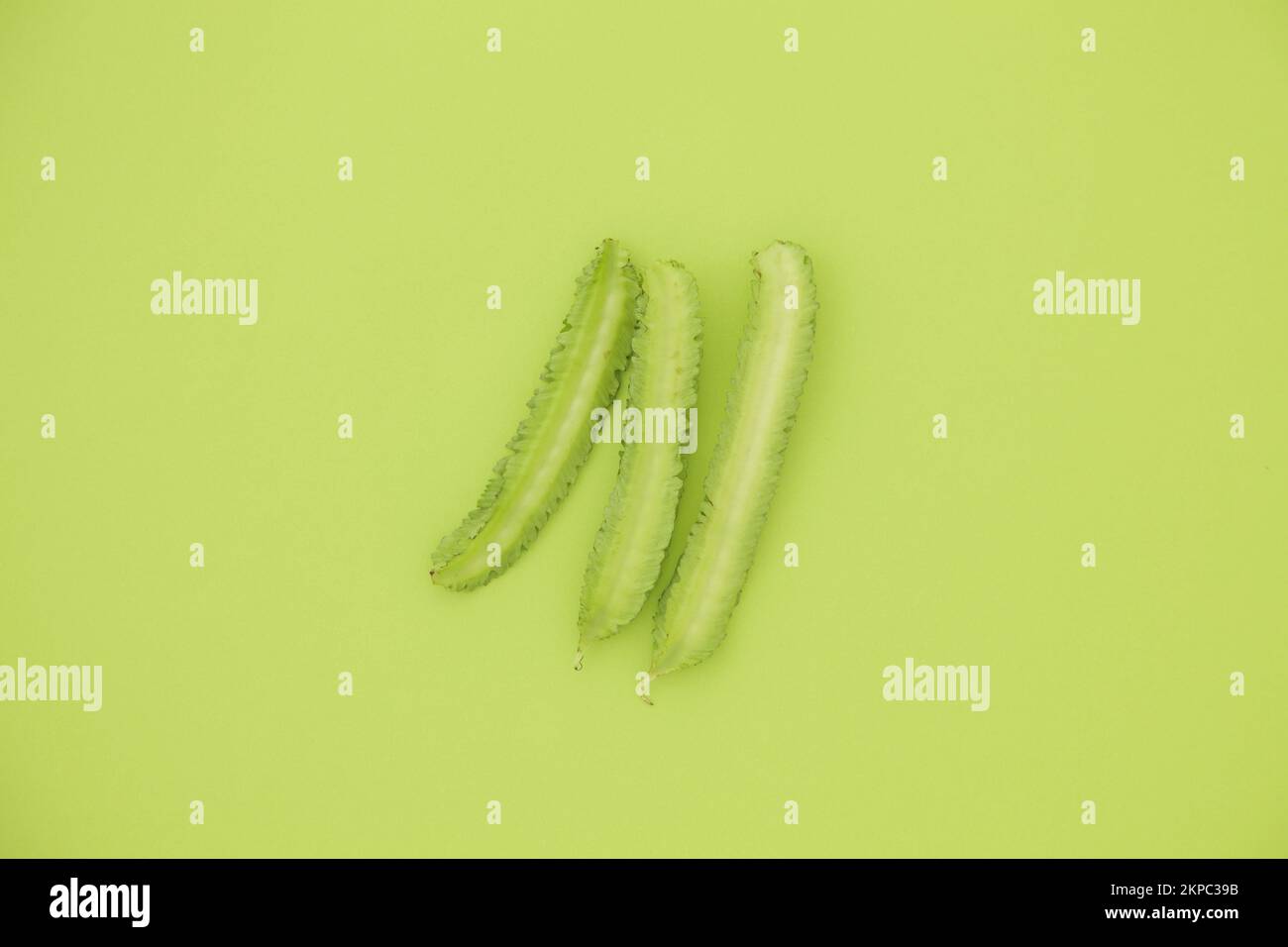 Okinawa vegetable winged beans urizun Stock Photo - Alamy