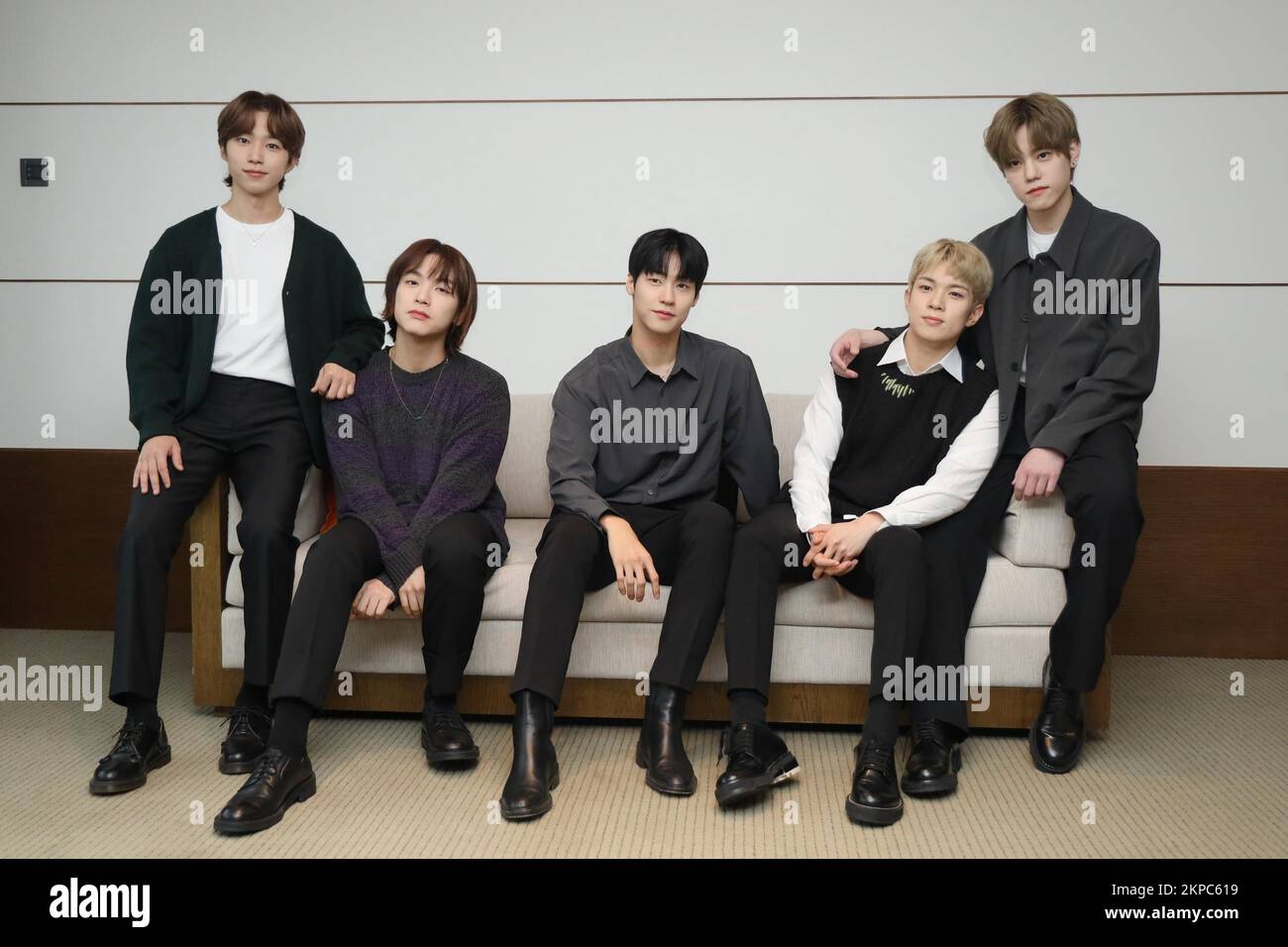 South Korean boy band Super Junior held a concert in Taipei Arena in Taiwan, 25 November, 2022 ...