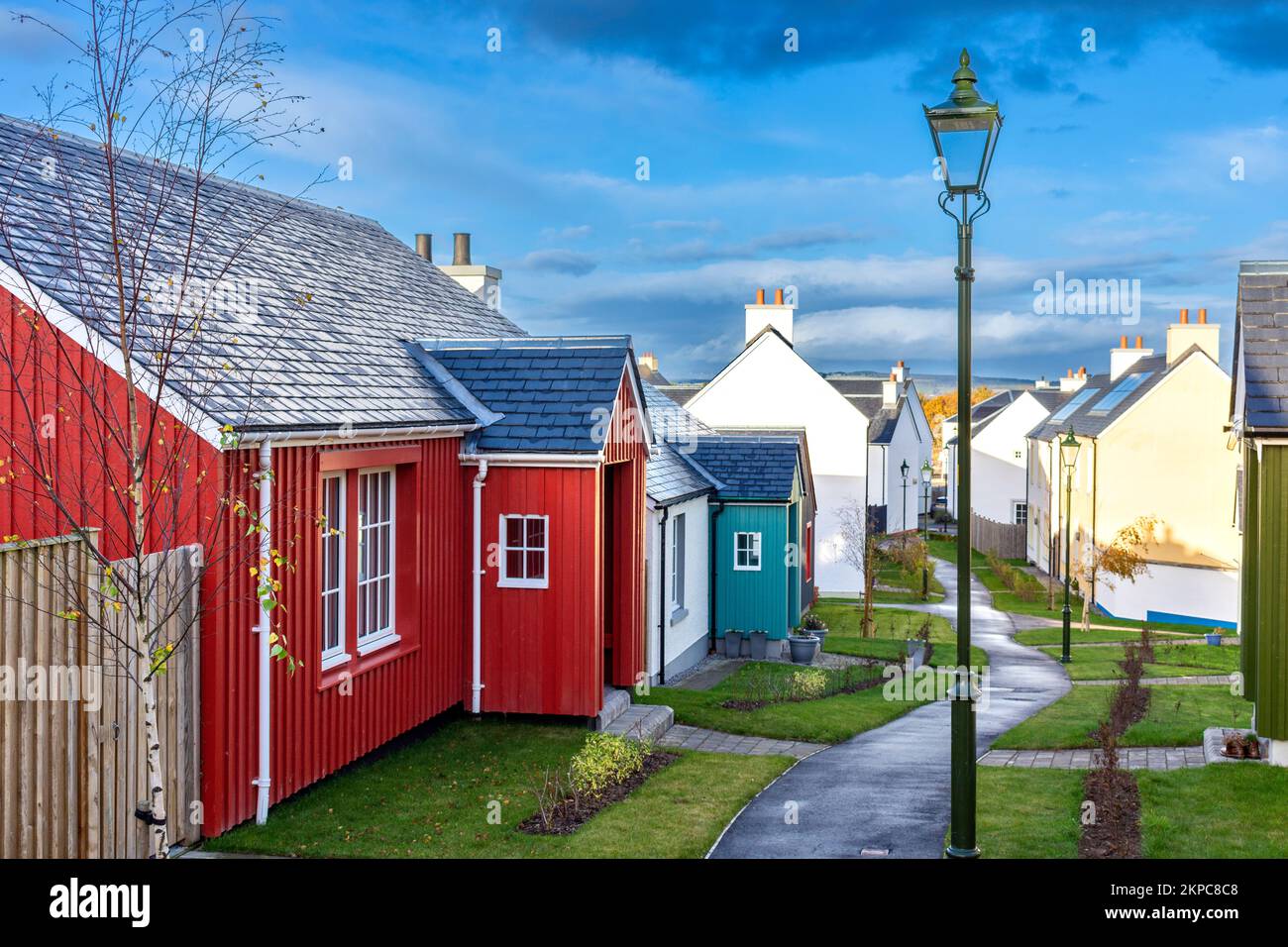 Tornagrain Inverness Scotland planned village the Loan area and a ...