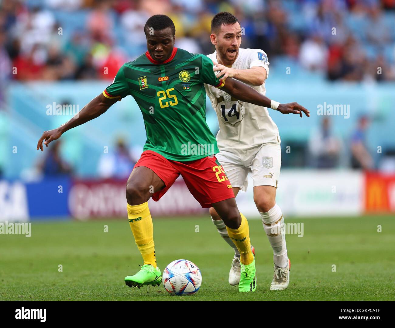 Cameroon v serbia qatar 2022 hi-res stock photography and images - Alamy
