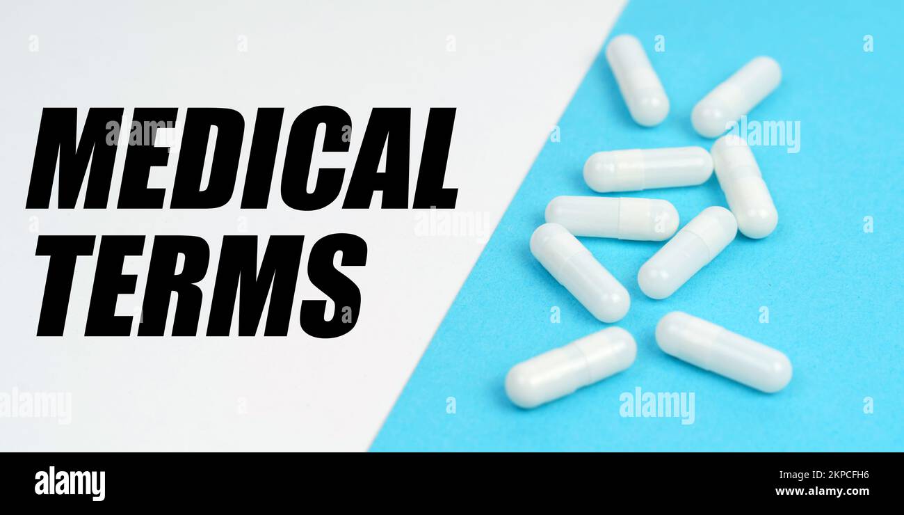 Medical terminology record hi-res stock photography and images - Alamy