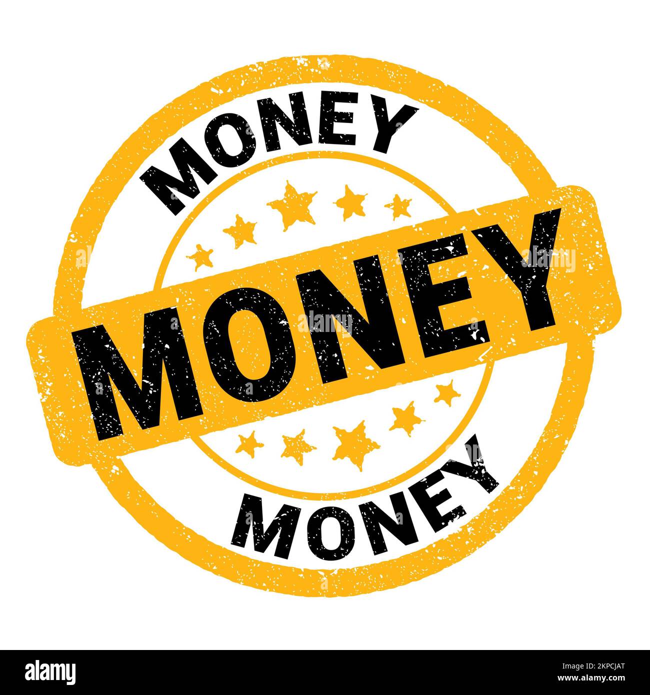 MONEY text written on yellow-black grungy stamp sign Stock Photo - Alamy