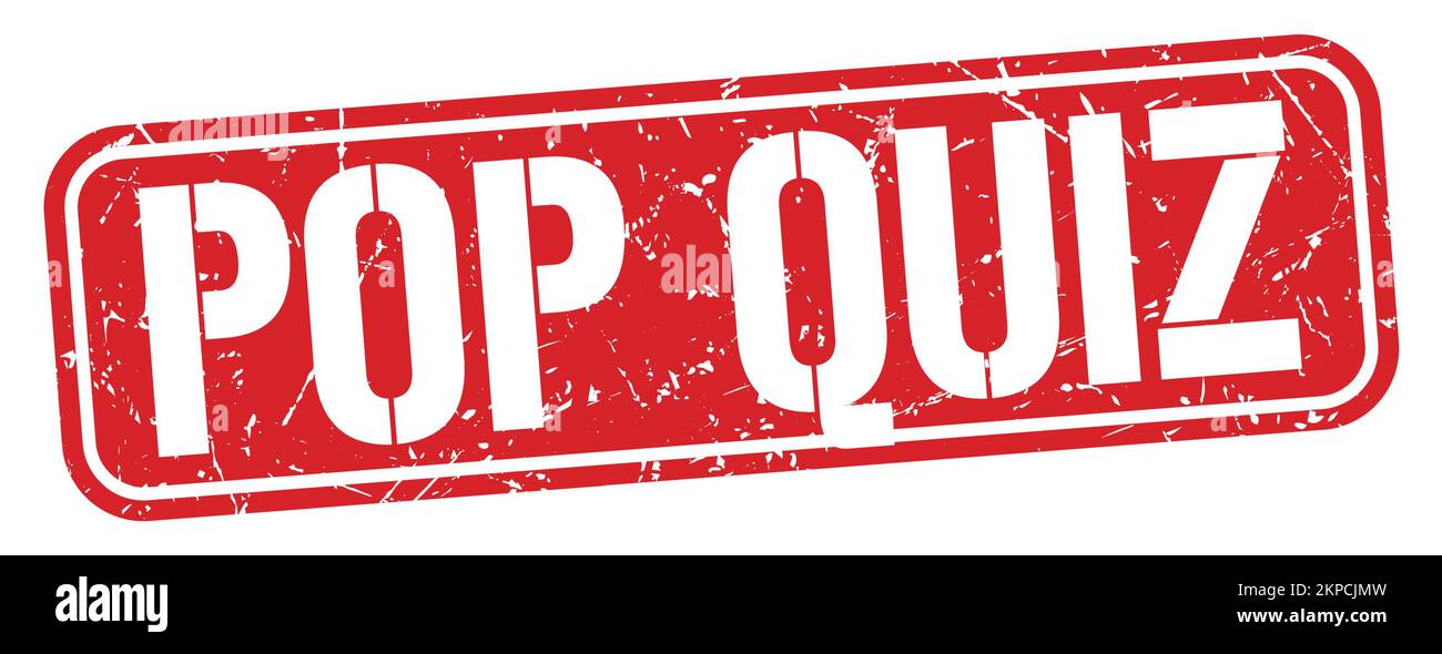 Pop quiz word hi-res stock photography and images - Alamy