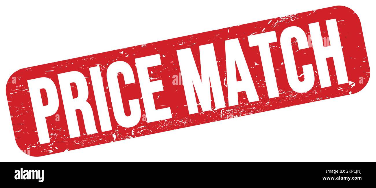 Price match sign hi-res stock photography and images - Alamy