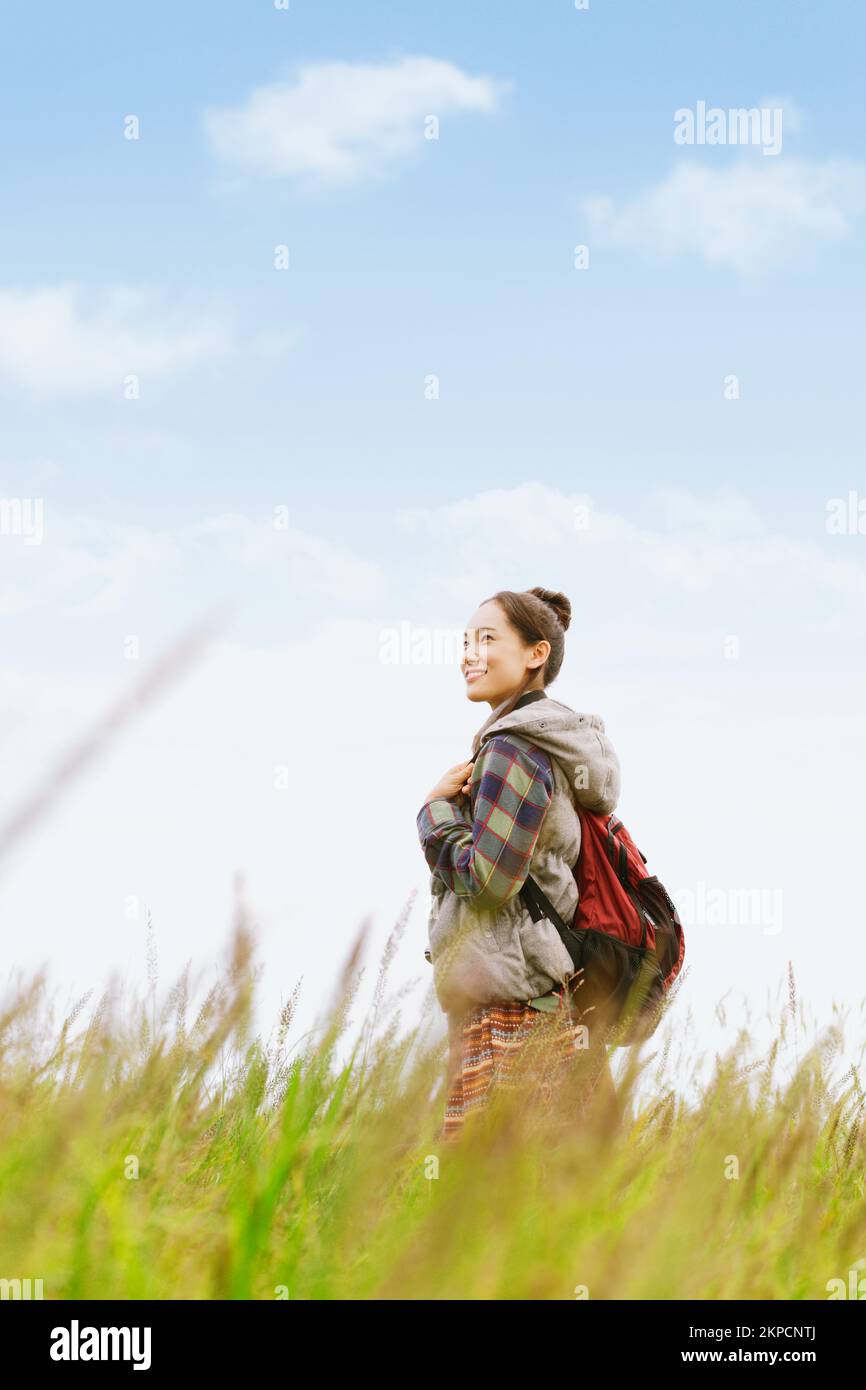 Japanese camera girl Stock Photo - Alamy