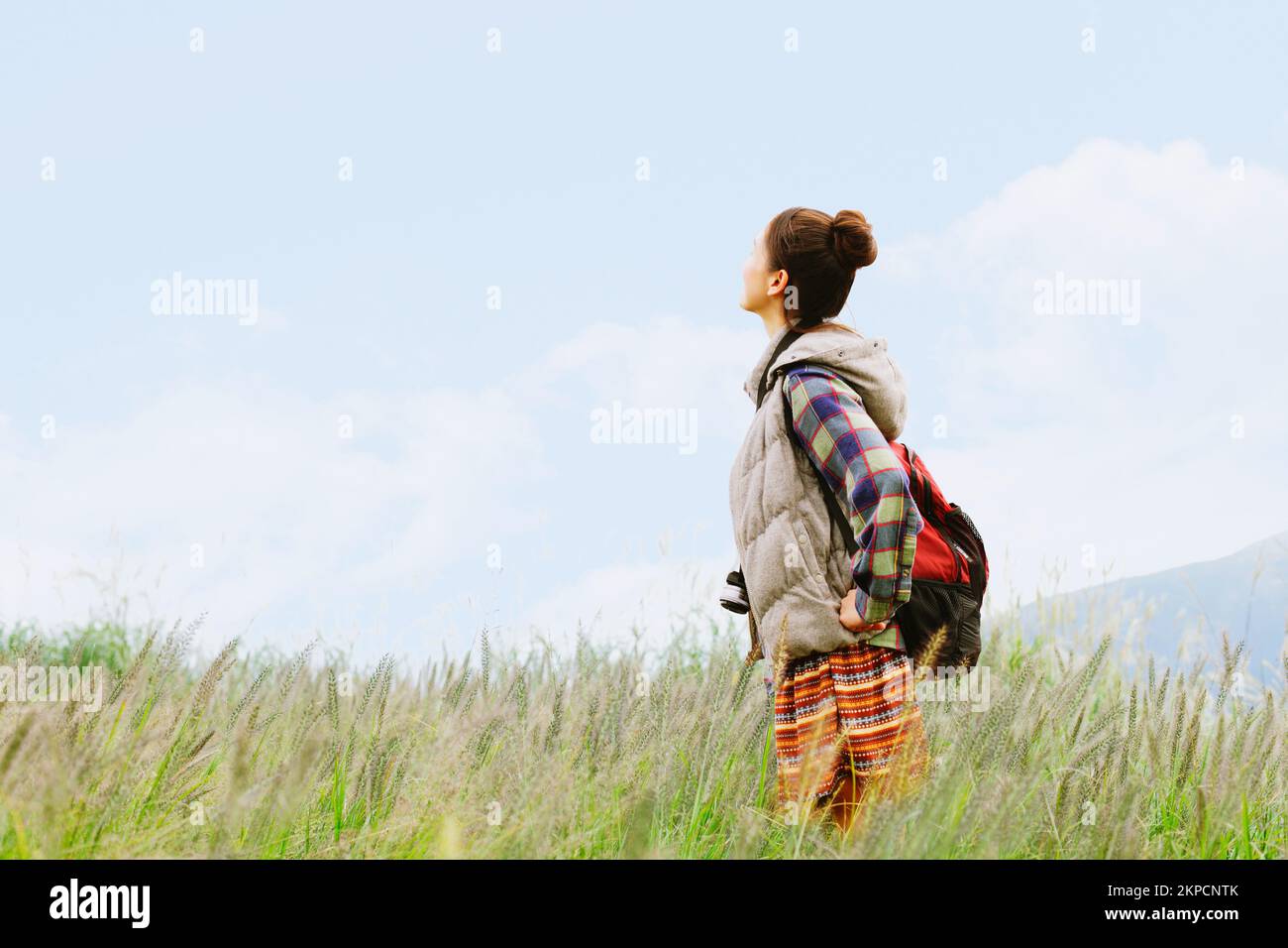 Japanese camera girl Stock Photo - Alamy