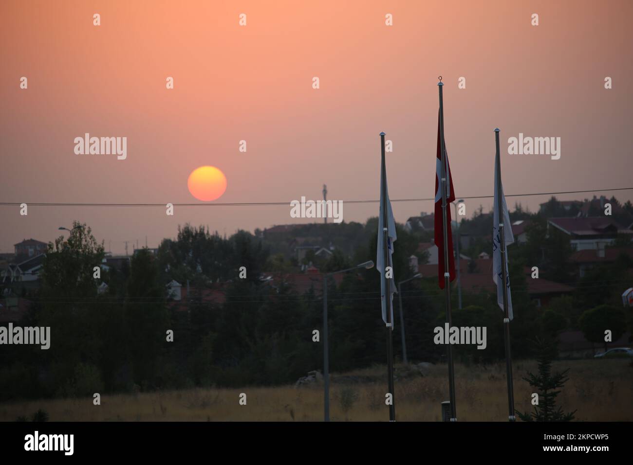 Sunset on turkish beach hi-res stock photography and images - Alamy