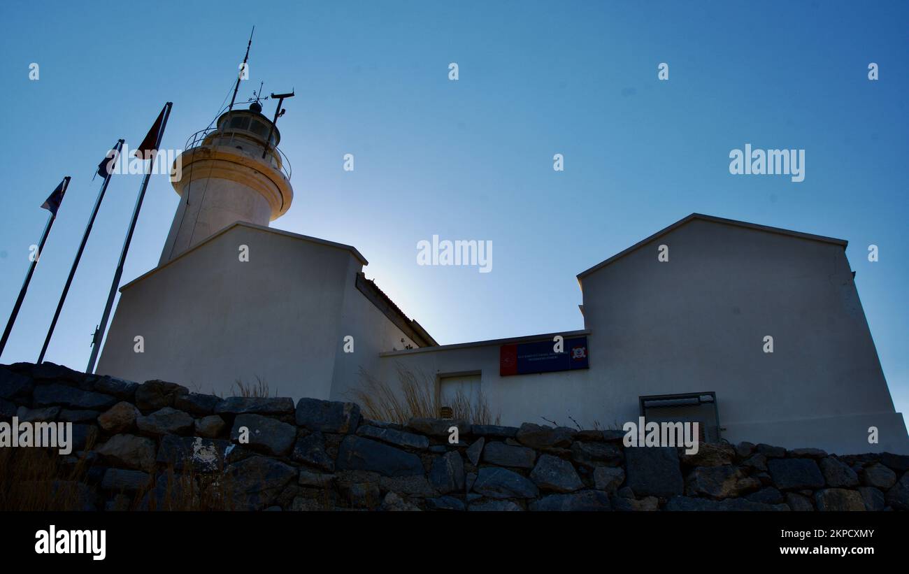 Southwestern tip of Turkey. Sunset from the ancient city of Datca ...