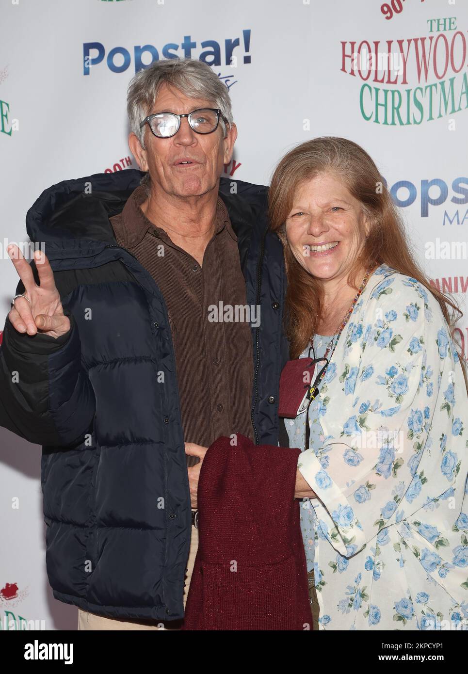 HOLLYWOOD, CA - NOVEMBER 27: Eric Roberts, Eliza Roberts at 90th ...