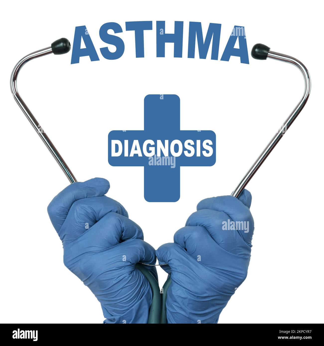 Health care and medicine concept. The doctor is holding a stethoscope ...