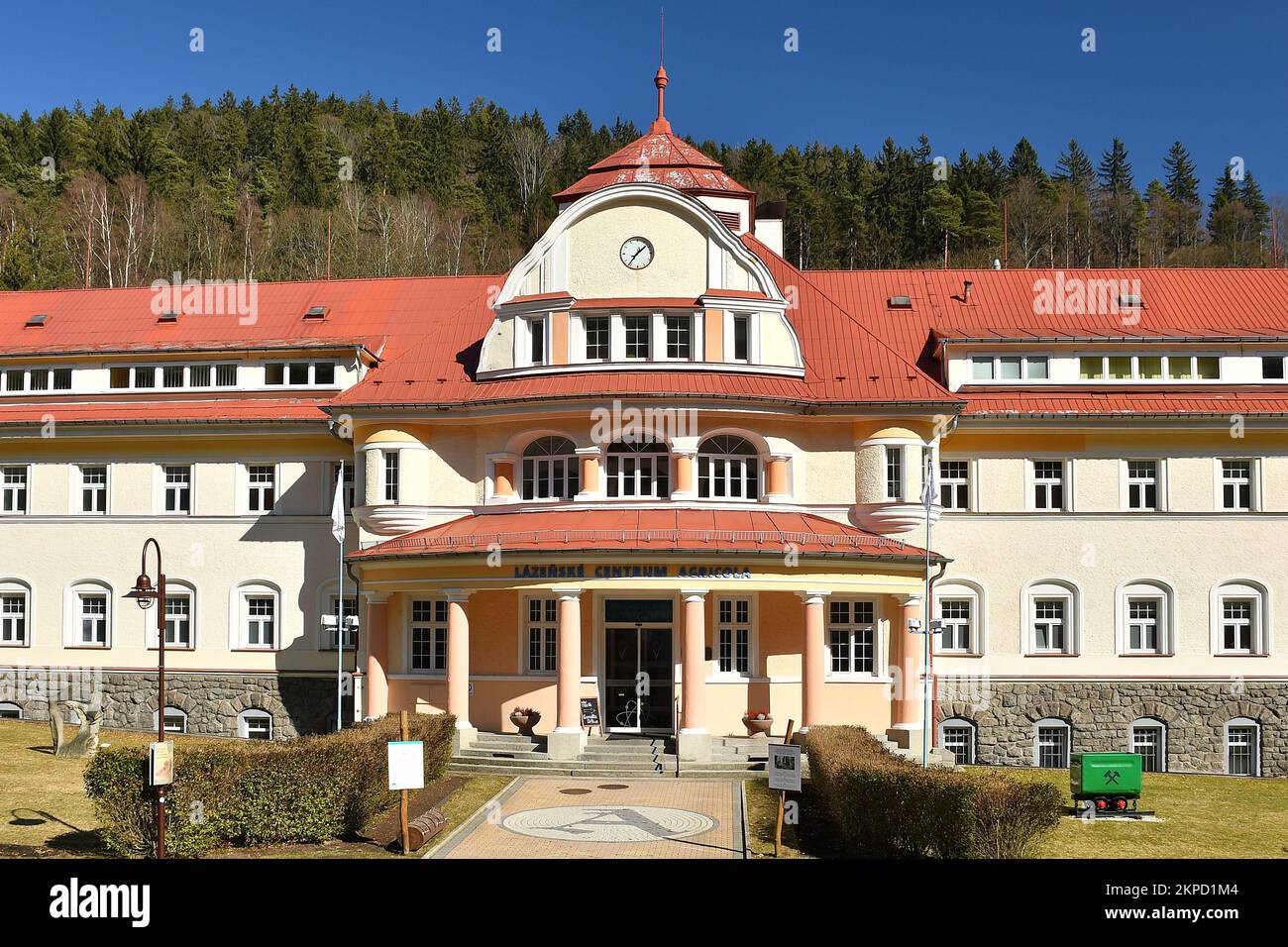 The Jachymov Spa using radon water for treatment was founded in 1906 as ...