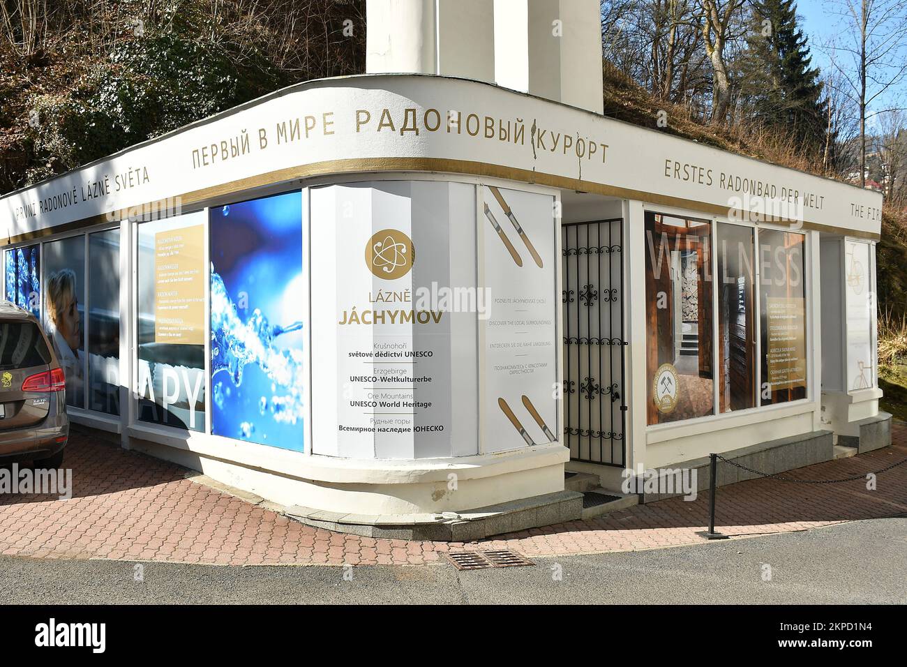 The Jachymov Spa using radon water for treatment was founded in 1906 as ...