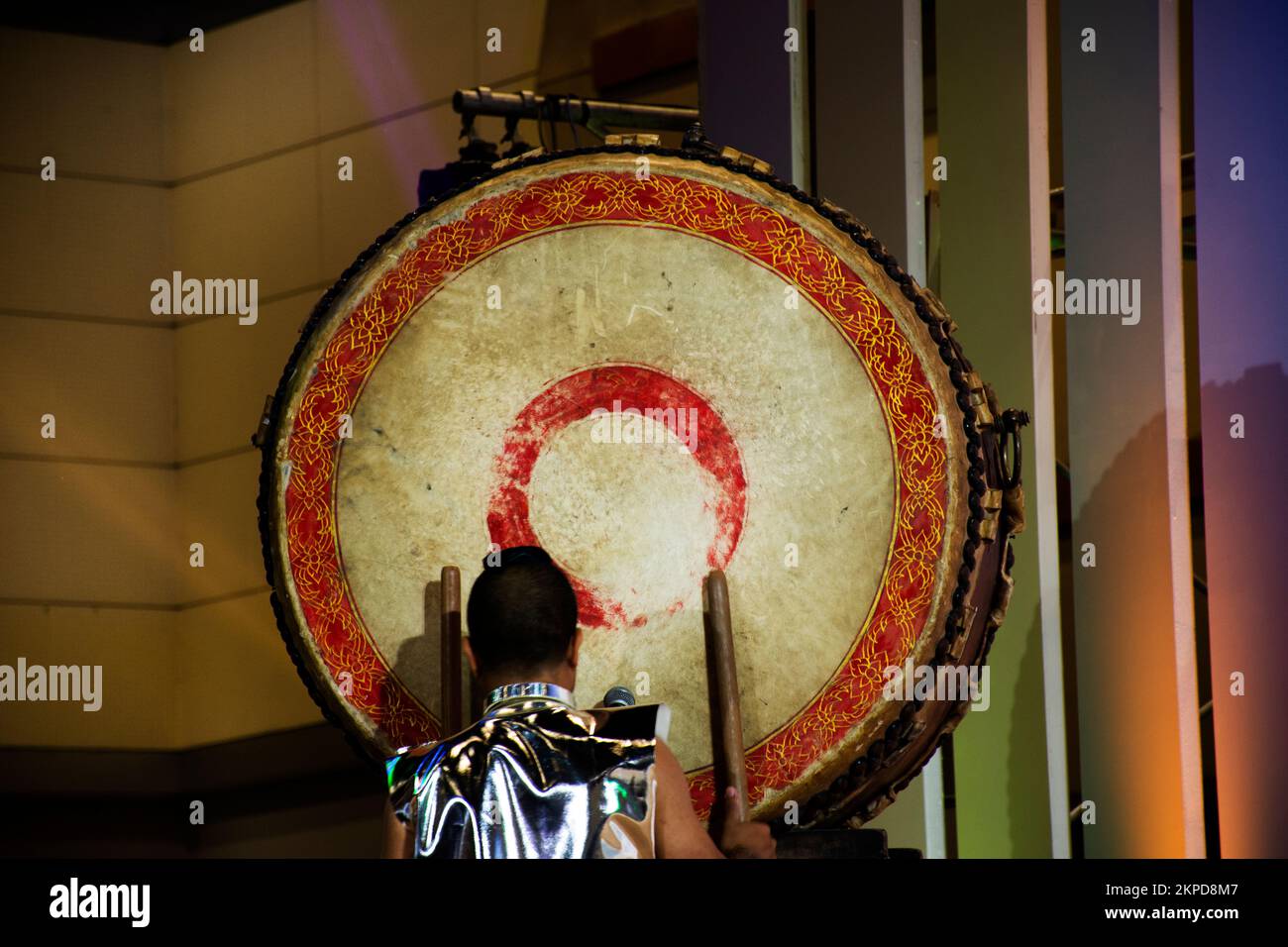 Music band and thai men actress or musician playing hit classic ...