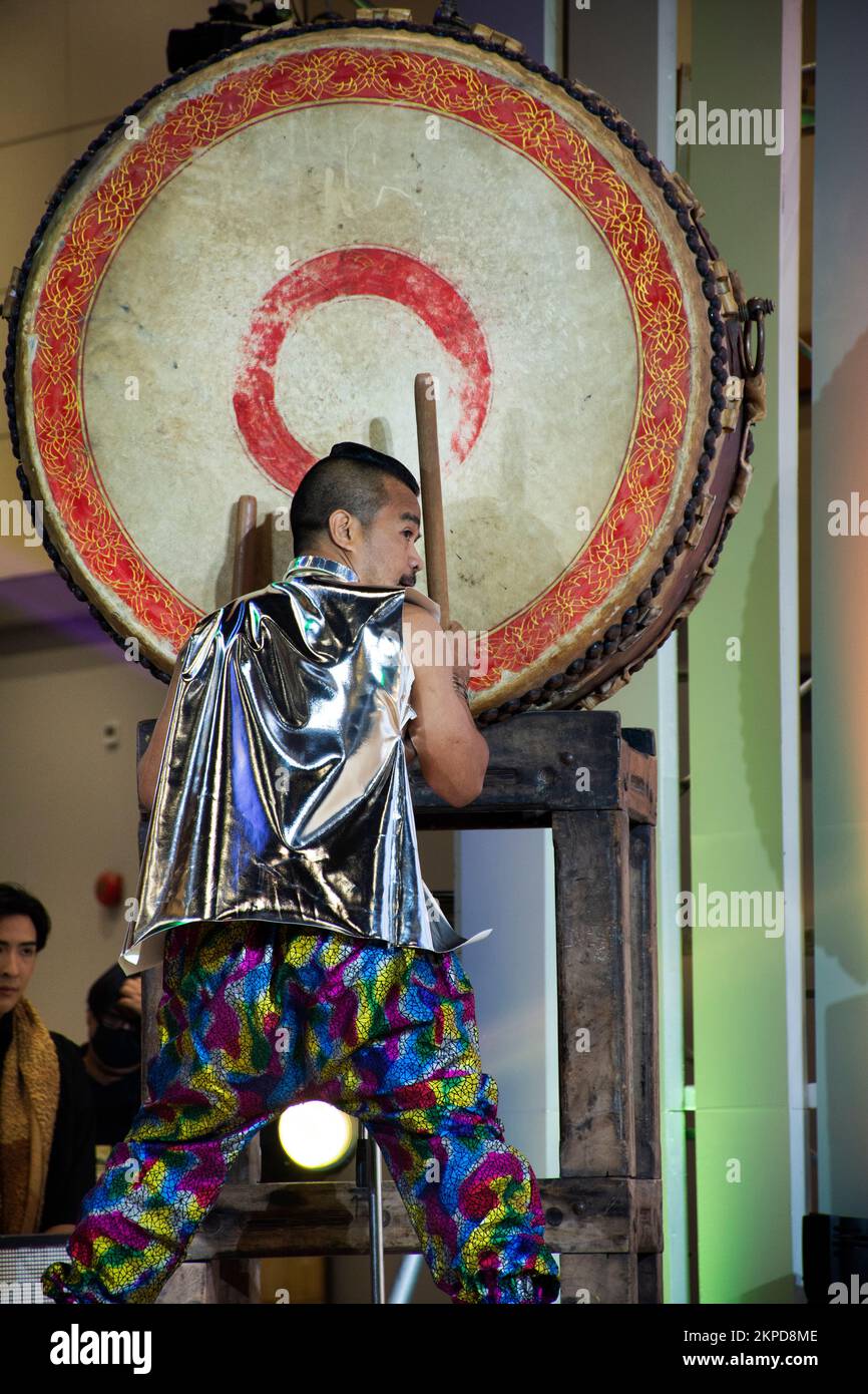 Music band and thai men actress or musician playing hit classic ...