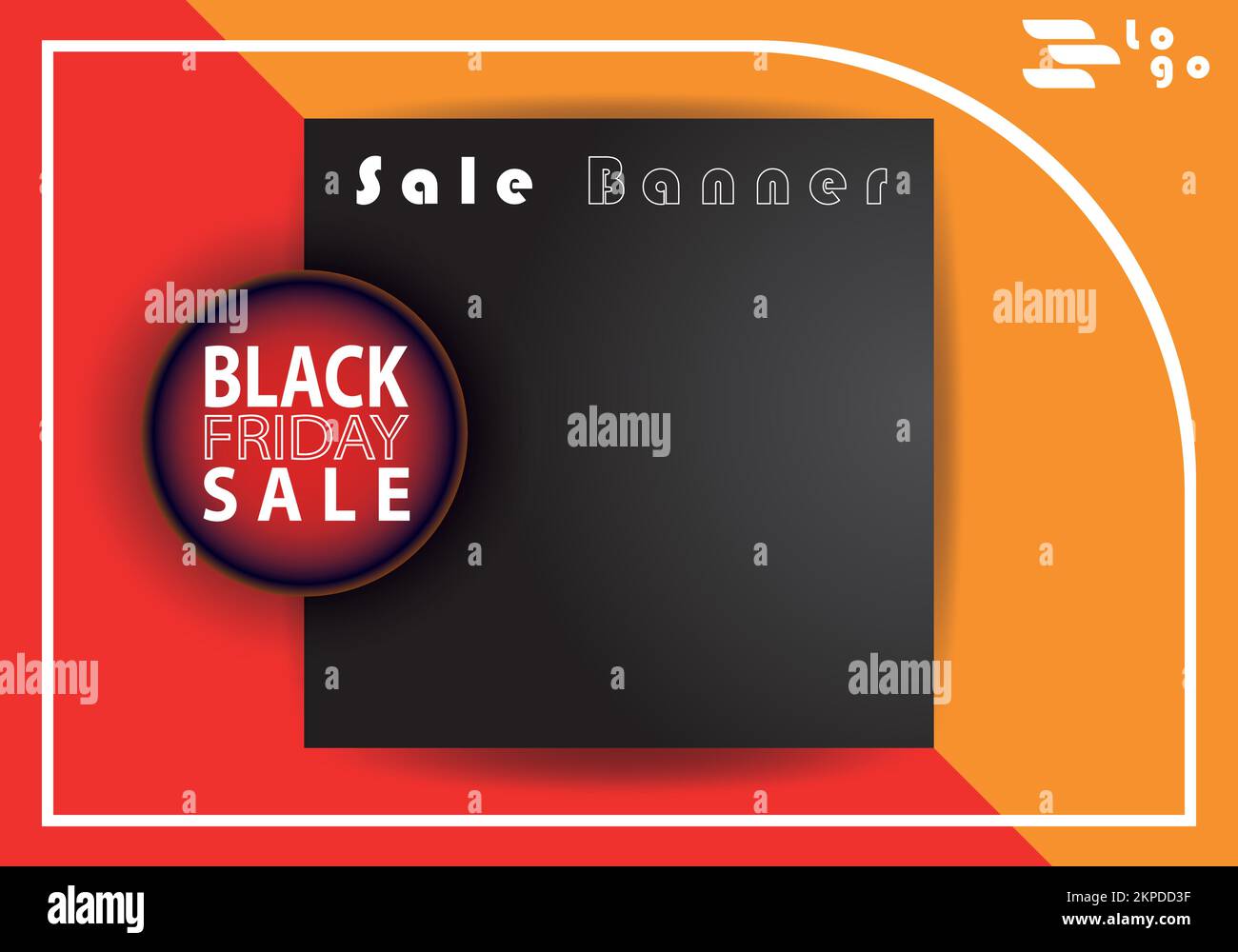 Modern set black friday Stock Vector Images - Alamy