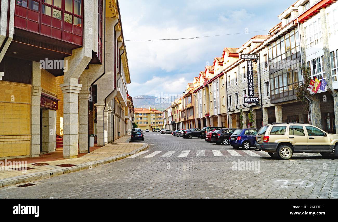 Riaño, landscape of the province of León, Community of Castilla y León ...