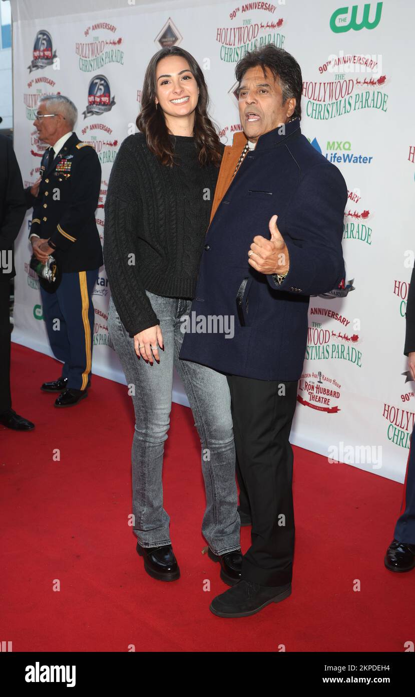 Hollywood, Ca. 27th Nov, 2022. Erik Estrada, Francesca Natalia Estrada ...