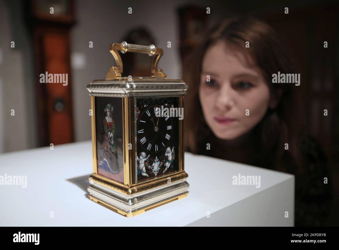 London UK 28 November 2022 A fine and rare late 19th Century French ...