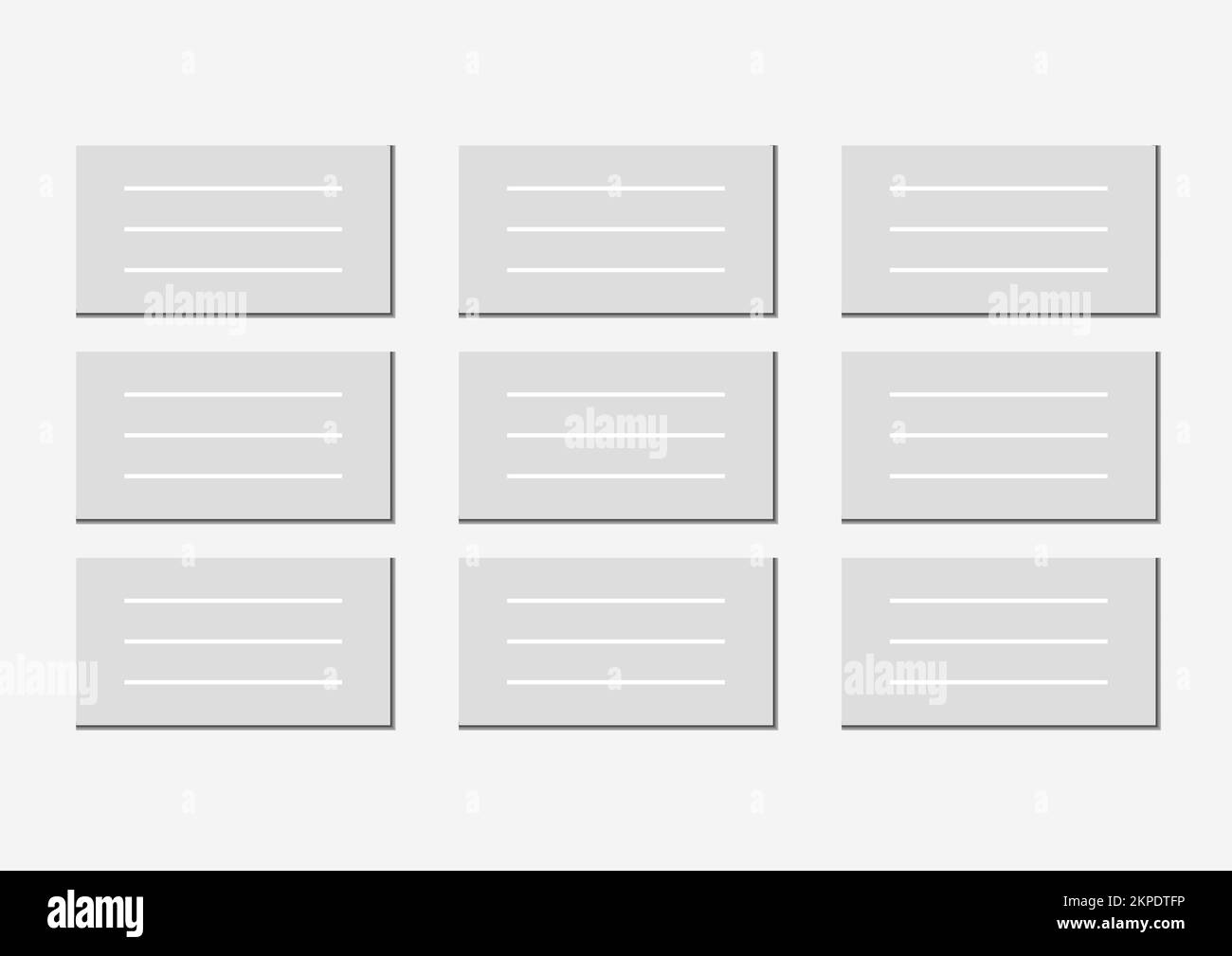 Notebook labels in classic style, print ready set of nine Stock Vector ...