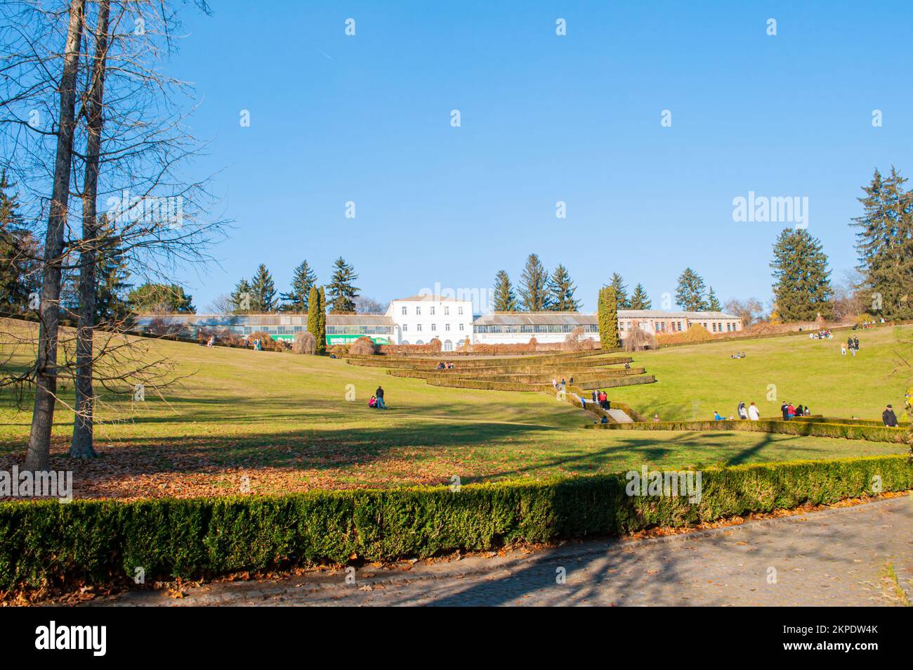 Beautiful landscape in park hi-res stock photography and images - Alamy