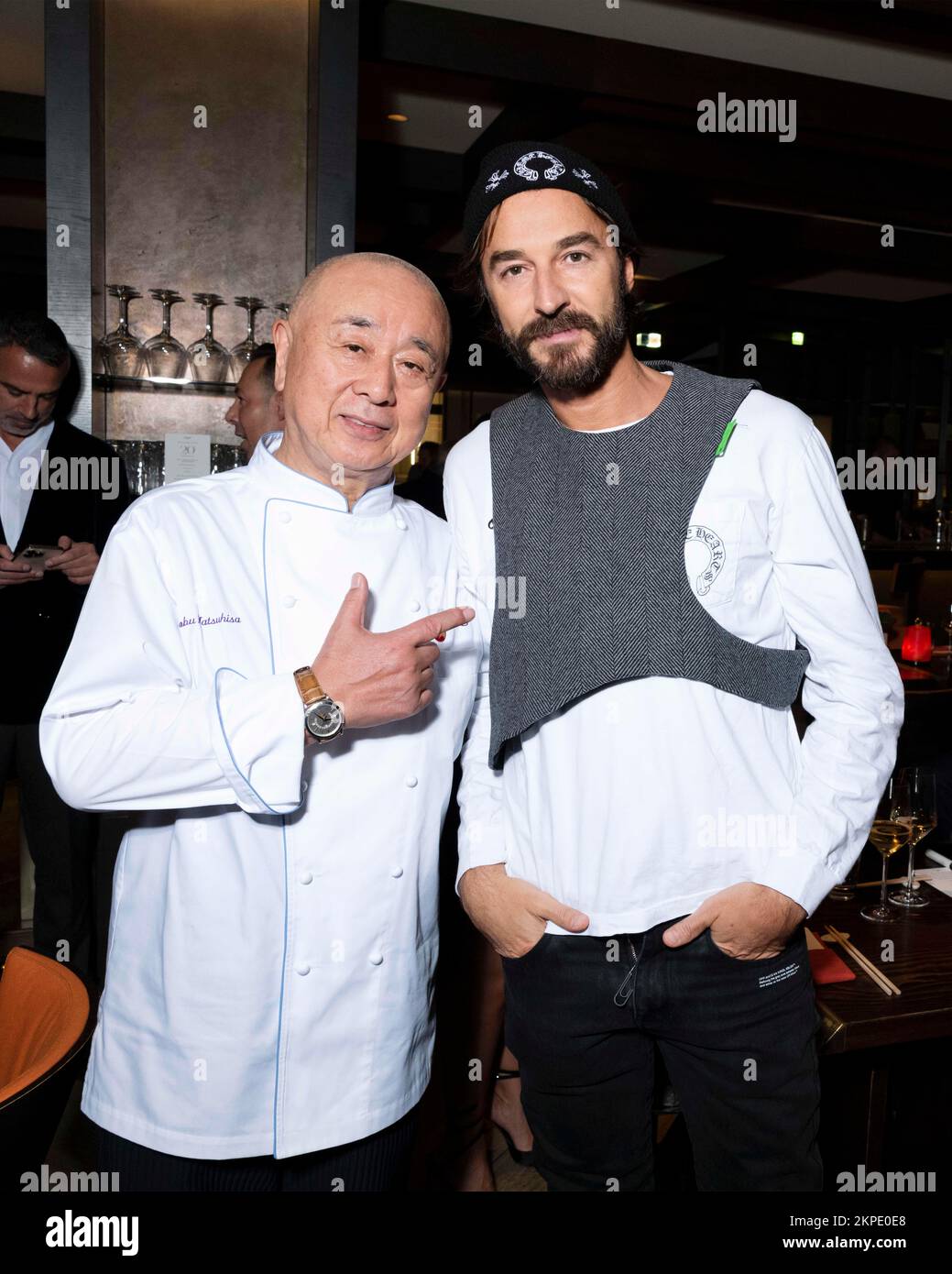 Nobuyuki Matsuhisa , guest Evening to celebrate the 20th anniversary of ...