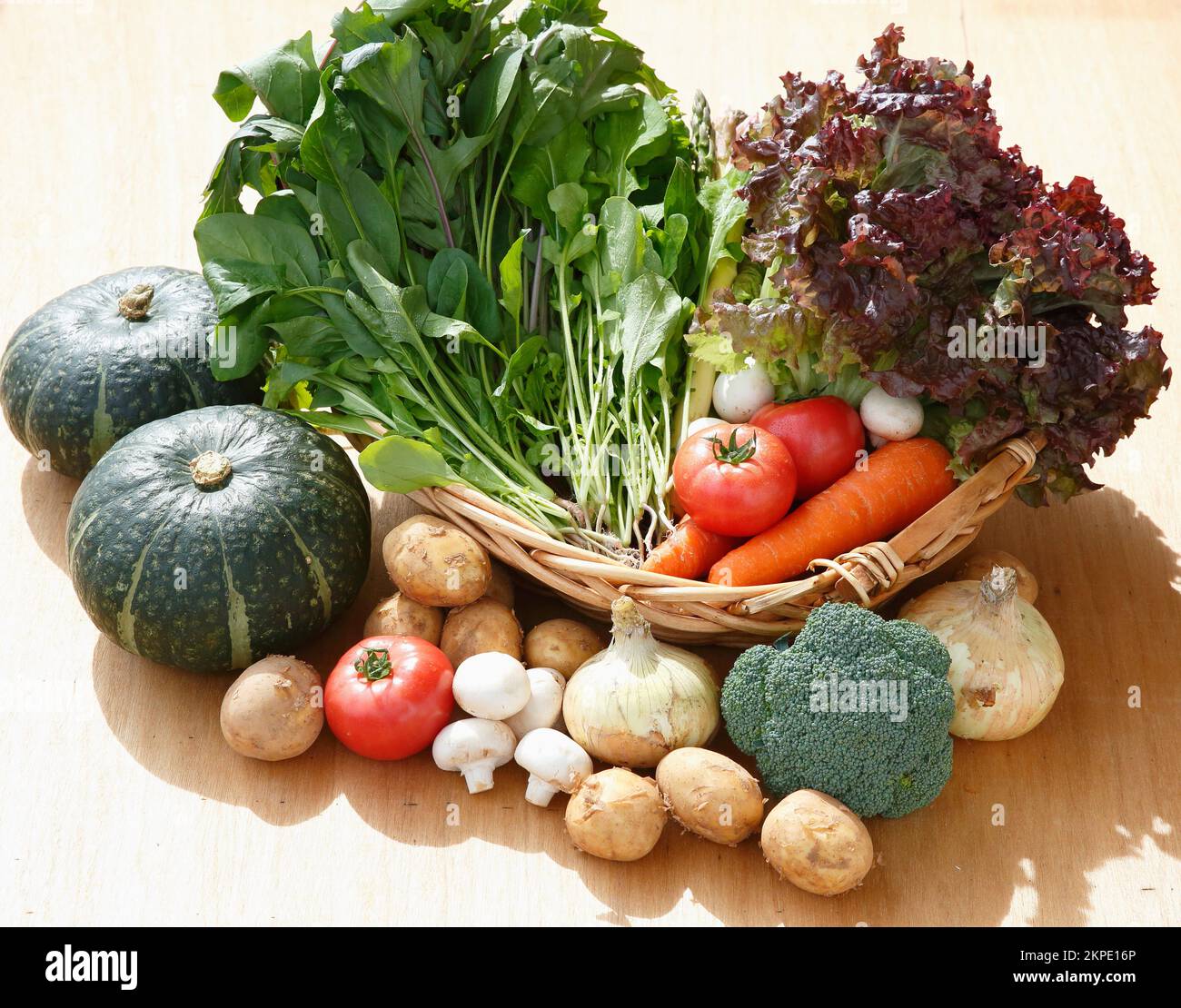 Assortment of vegetables Stock Photo - Alamy