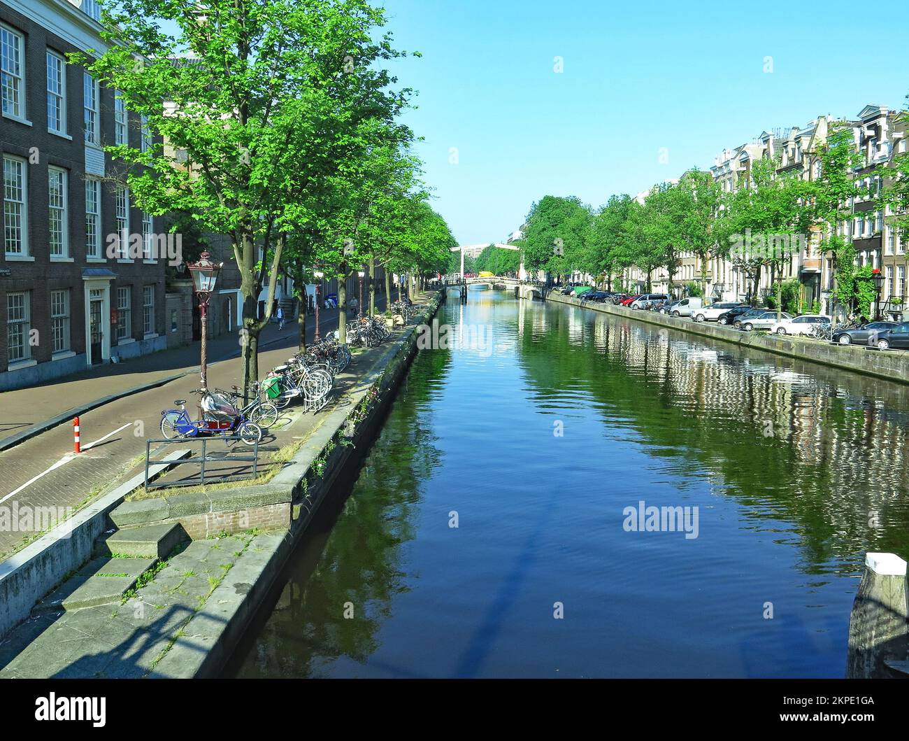 General view of Amsterdam, Holland, Netherlands, Europe Stock Photo - Alamy