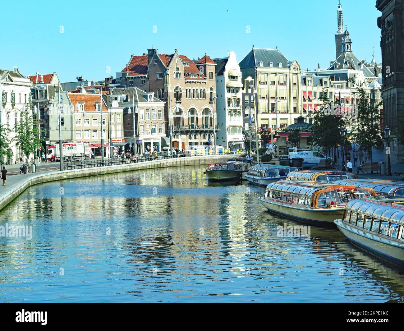 General view of Amsterdam, Holland, Netherlands, Europe Stock Photo - Alamy