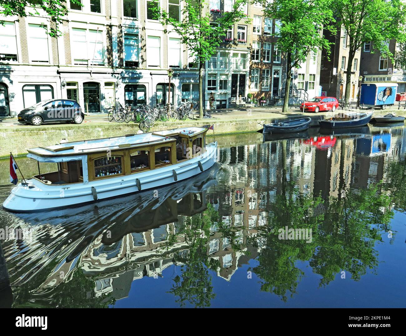 General view of Amsterdam, Holland, Netherlands, Europe Stock Photo - Alamy