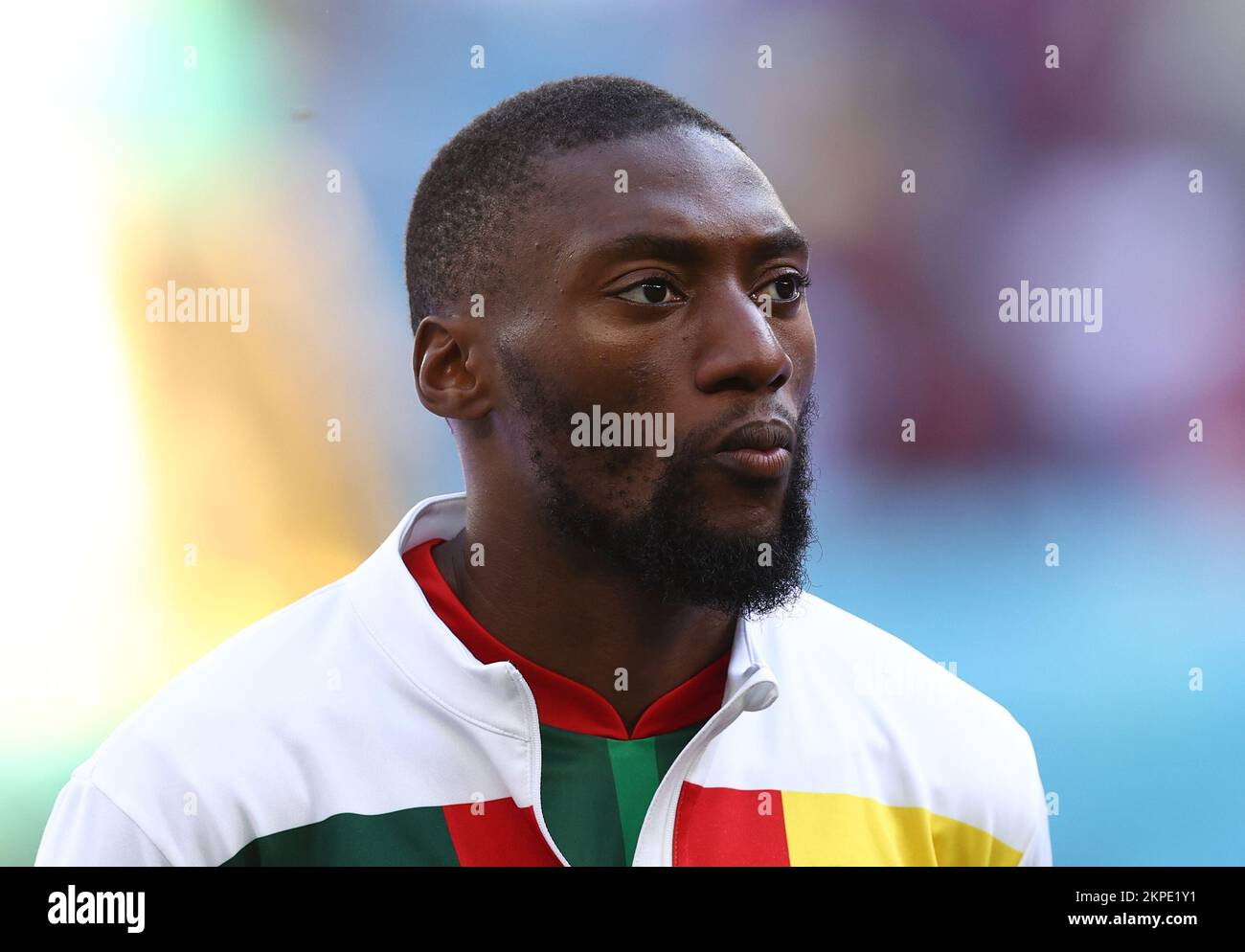 Al Wukair, Qatar. 28th Nov, 2022. Karl Ekambi of Cameroon during the ...