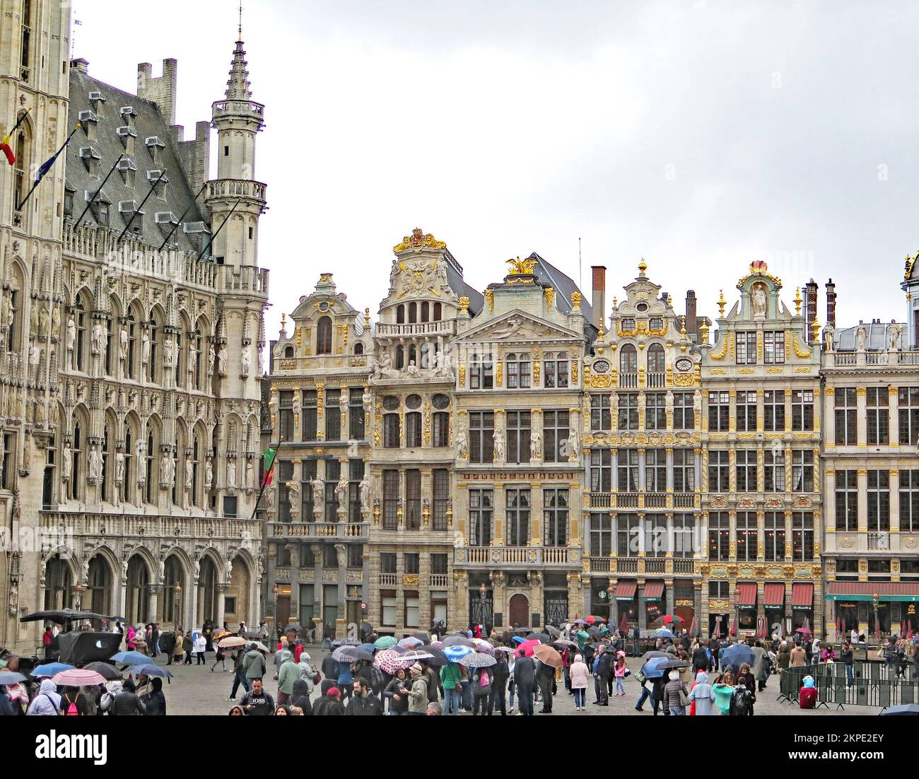 Overview of Brussels; Belgium, Europe Stock Photo - Alamy