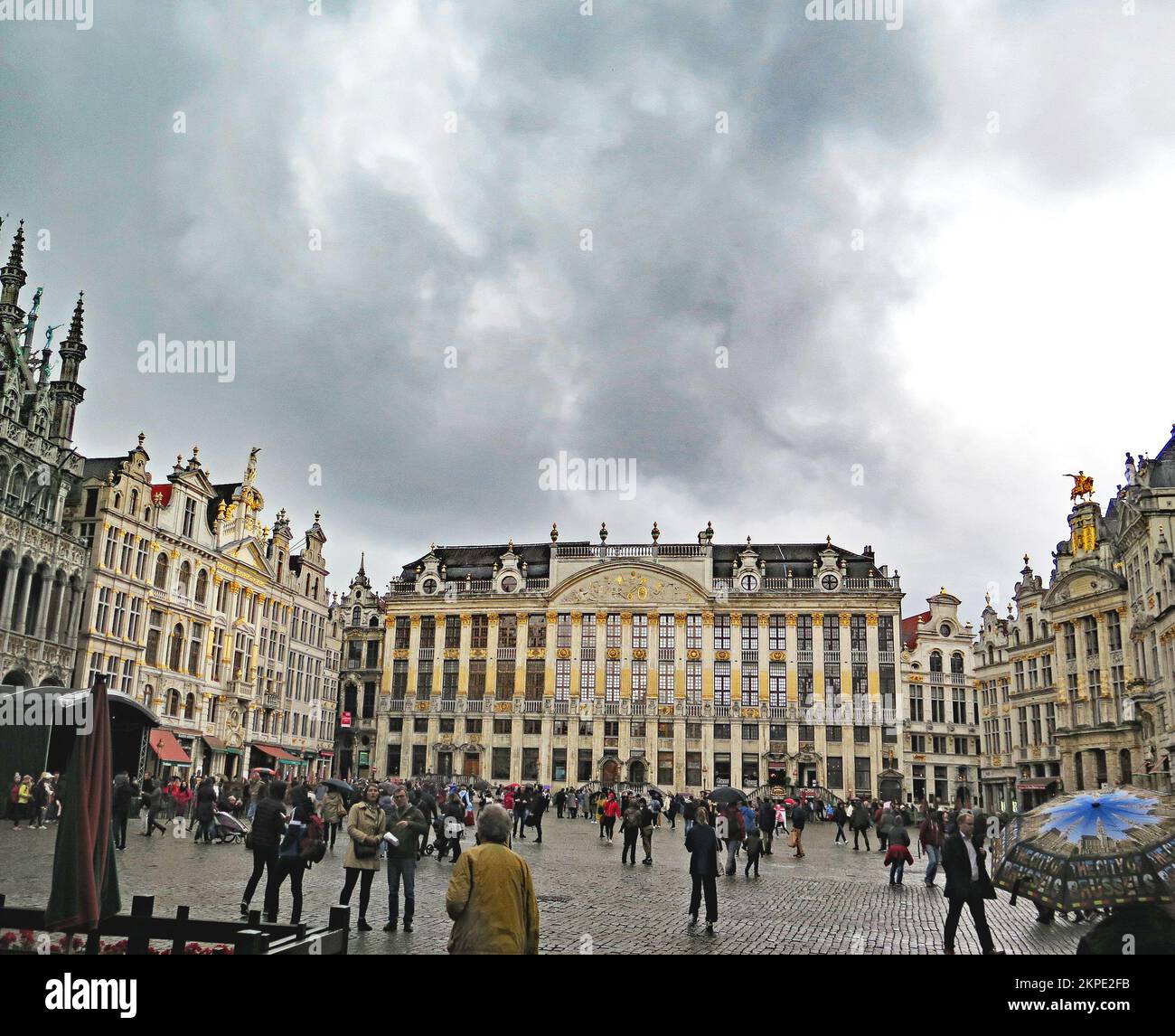 Overview of Brussels; Belgium, Europe Stock Photo - Alamy