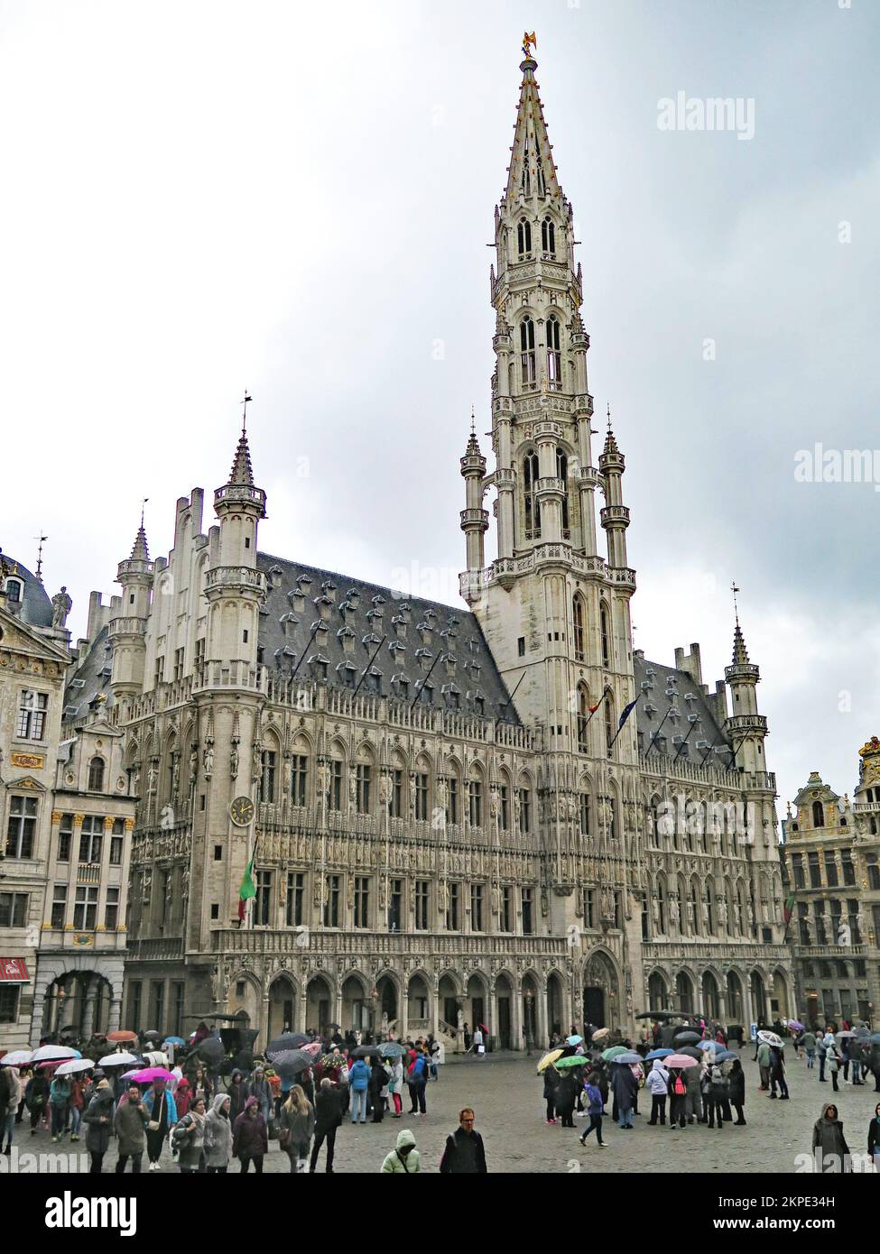Overview of Brussels; Belgium, Europe Stock Photo - Alamy