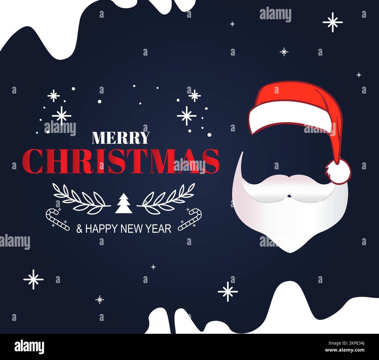 Greeting card text feliz Stock Vector Images - Alamy